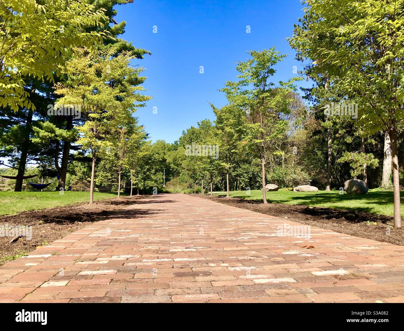 Strada di mattoni immagini e fotografie stock ad alta risoluzione - Alamy