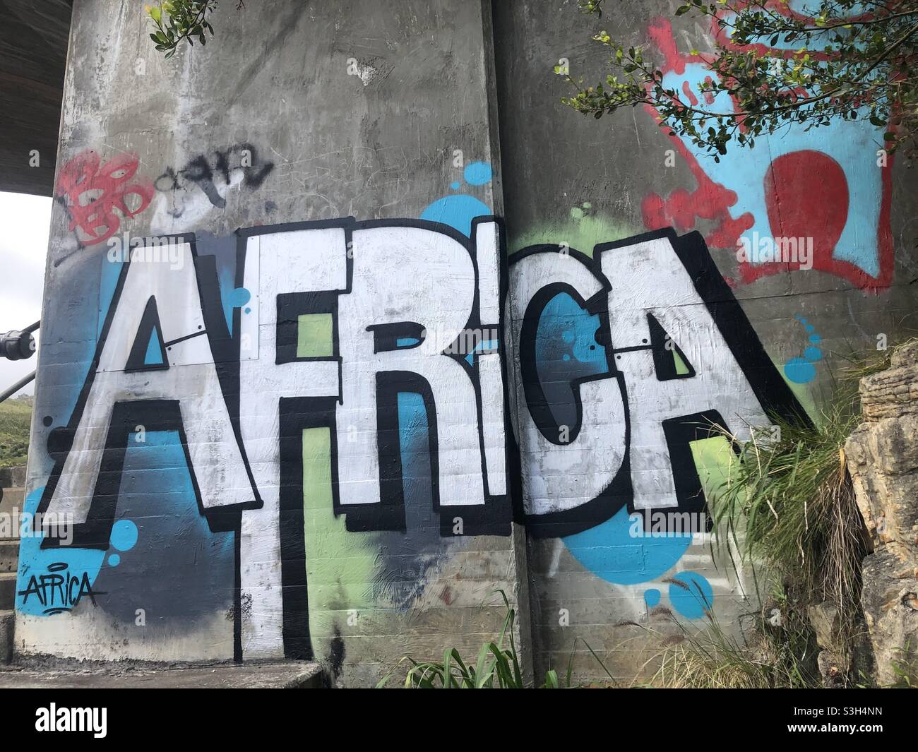 Graffiti africa immagini e fotografie stock ad alta risoluzione - Alamy