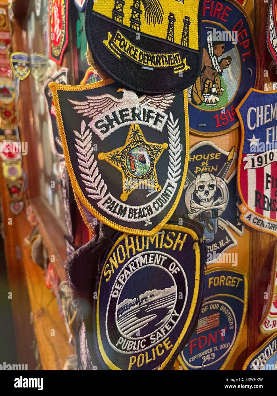 Police patches immagini e fotografie stock ad alta risoluzione - Alamy