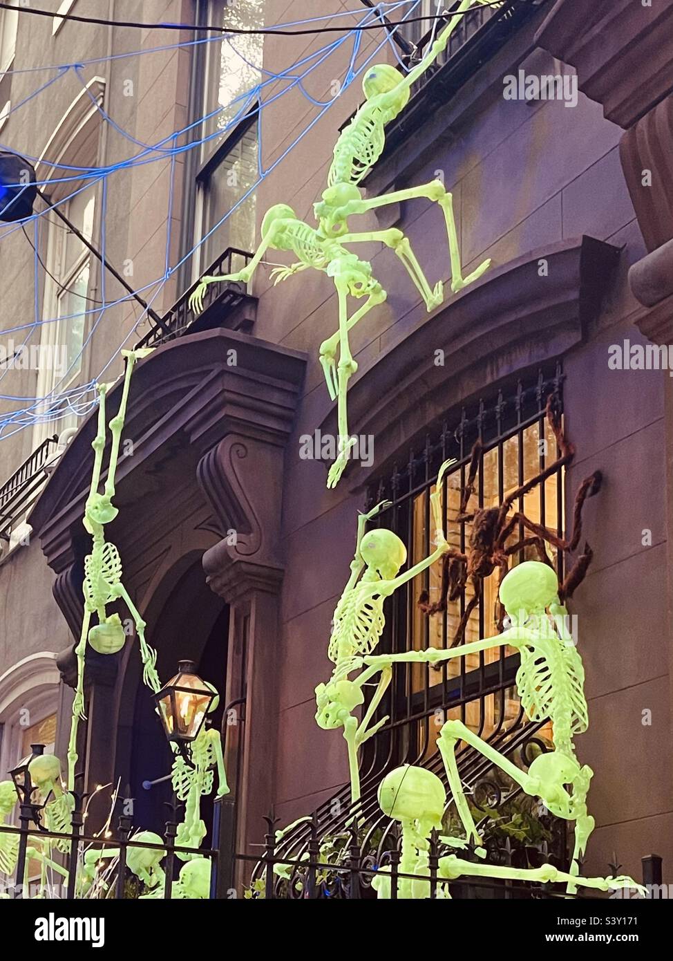 Scheletro scalata halloween immagini e fotografie stock ad alta ...