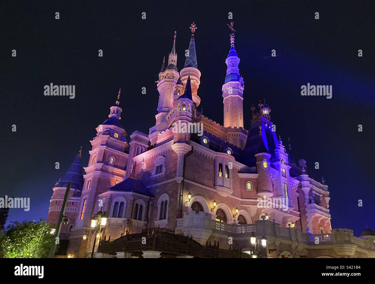 Castello di disney immagini e fotografie stock ad alta risoluzione - Alamy