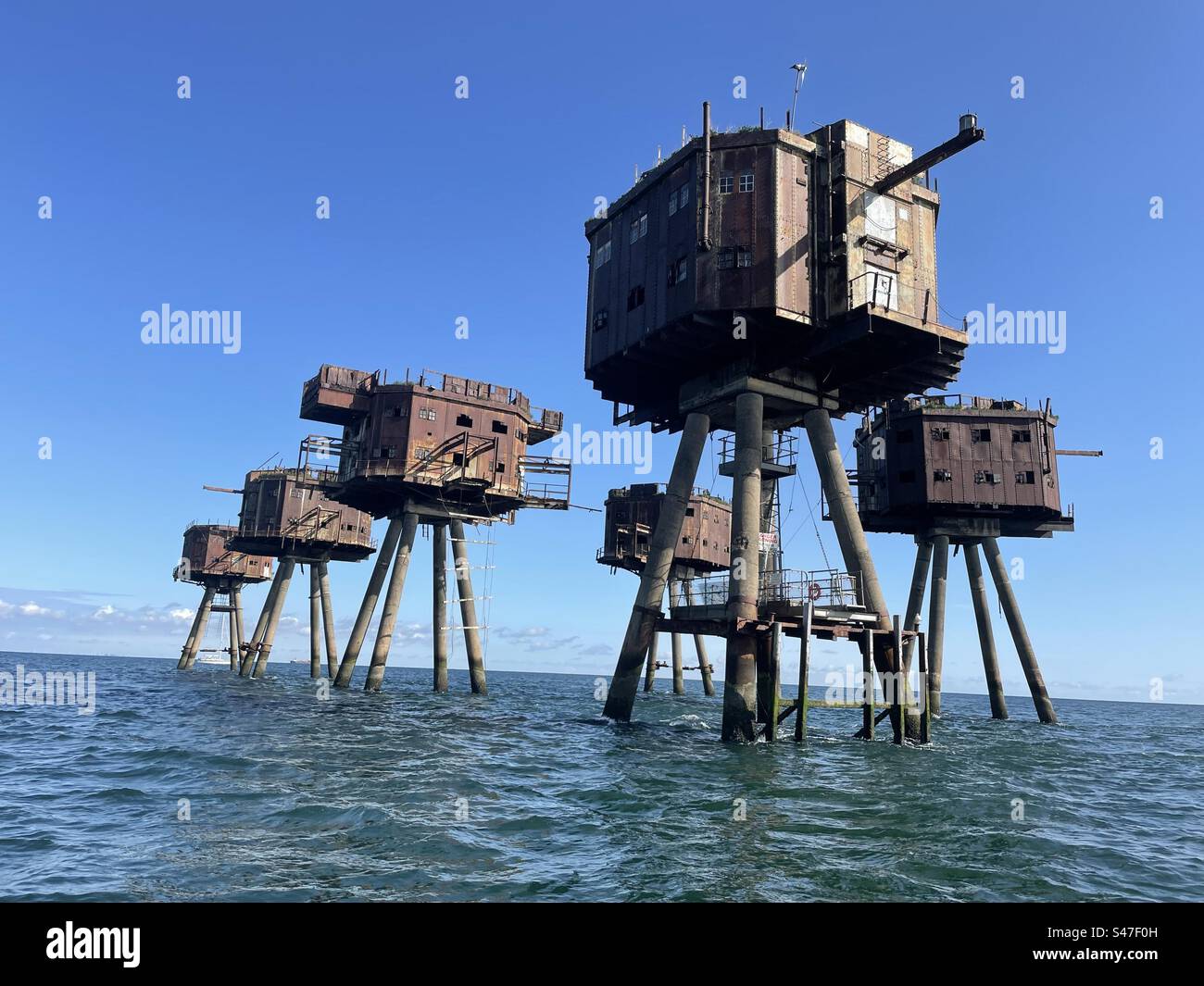 Maunsell sea forts immagini e fotografie stock ad alta risoluzione - Alamy