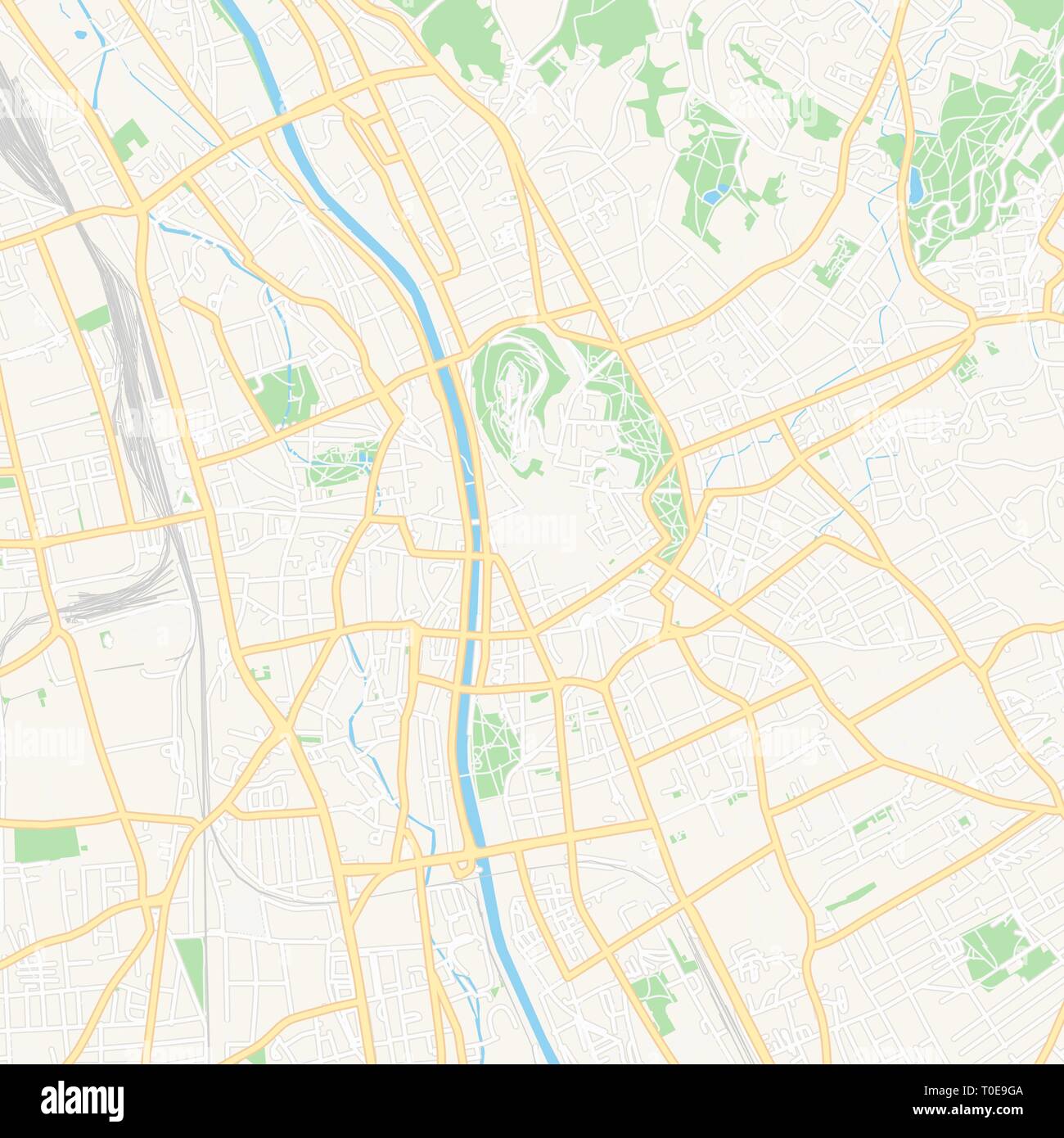 Mapa imprimible de graz immagini e fotografie stock ad alta risoluzione ...