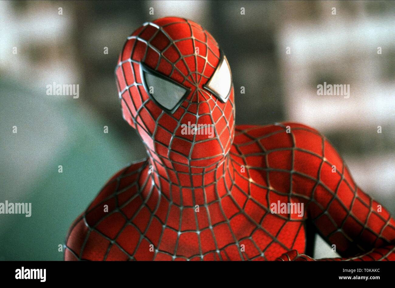Spiderman Tobey Maguire 2002 Immagini e Fotos Stock - Alamy
