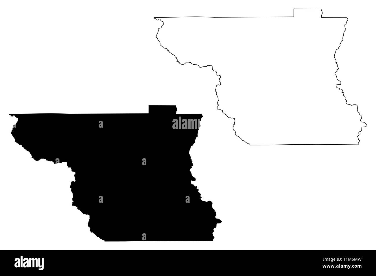 Mappa della contea di colusa immagini e fotografie stock ad alta ...