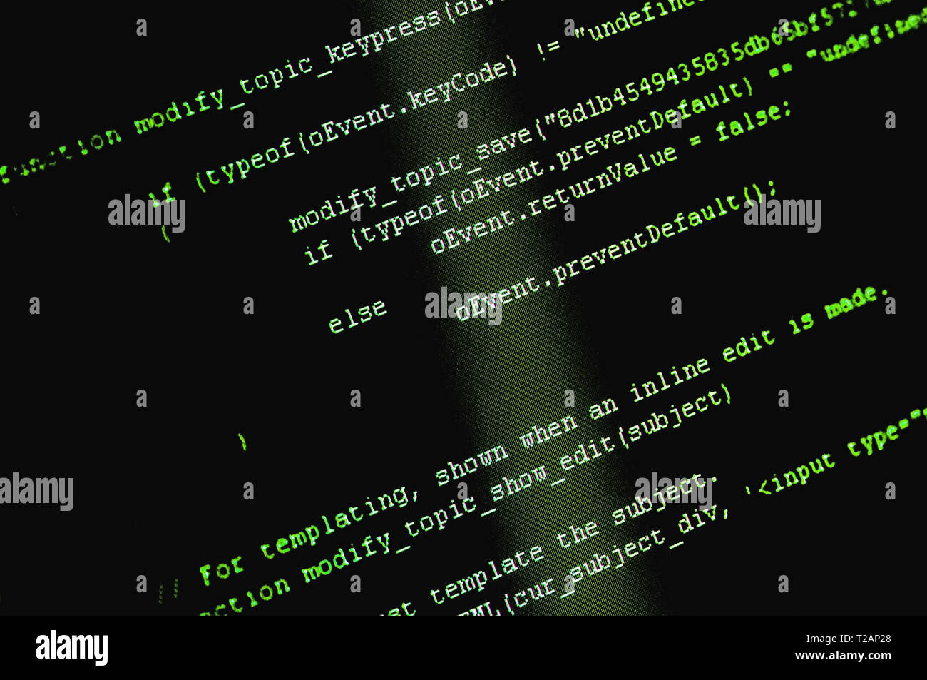 Software di crittografia immagini e fotografie stock ad alta ...