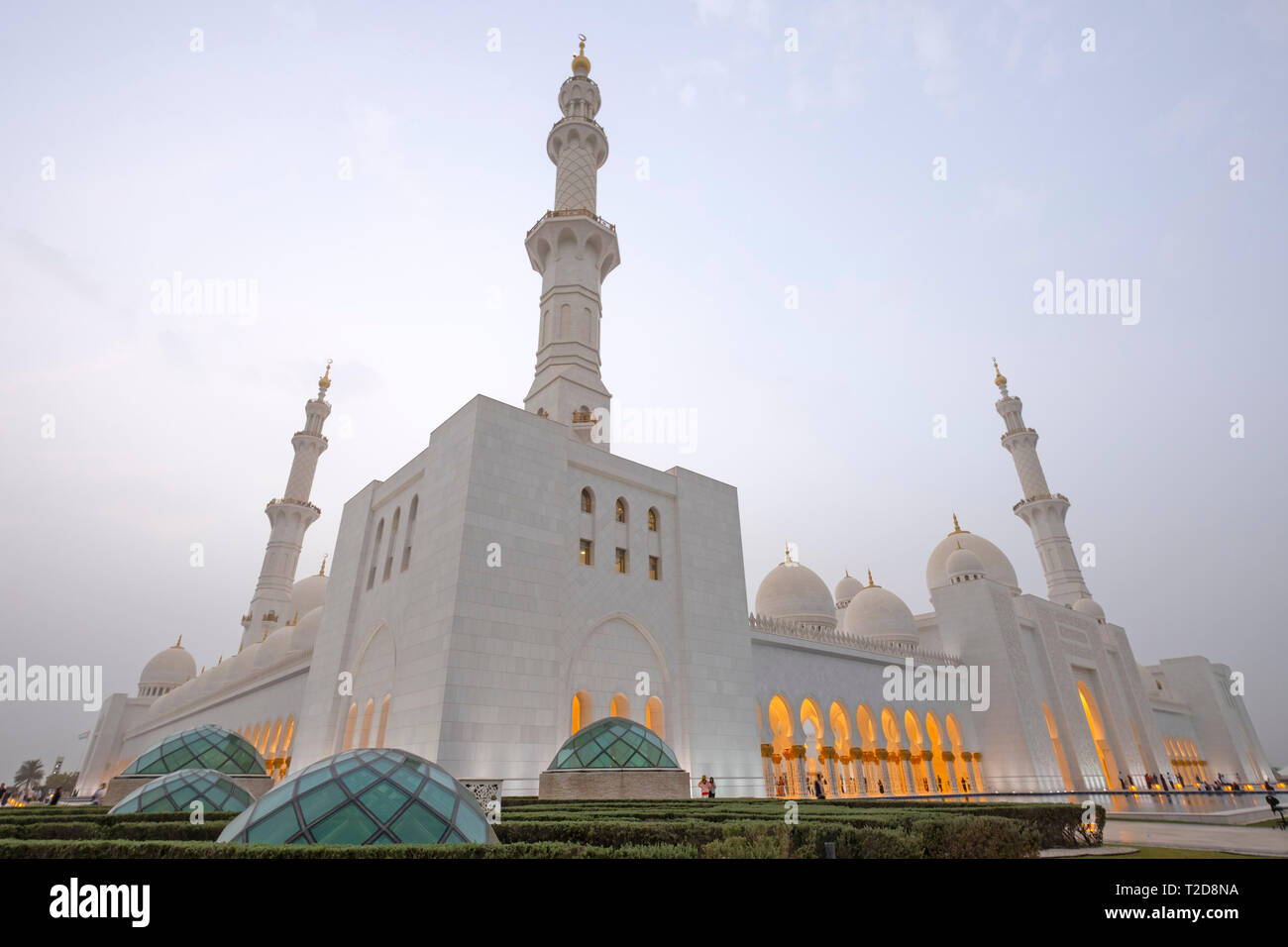 Sheikh zayed bin sultan al nahyan moschee immagini e fotografie stock ...