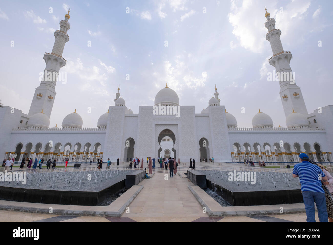 Sheikh zayed bin sultan al nahyan moschee immagini e fotografie stock ...
