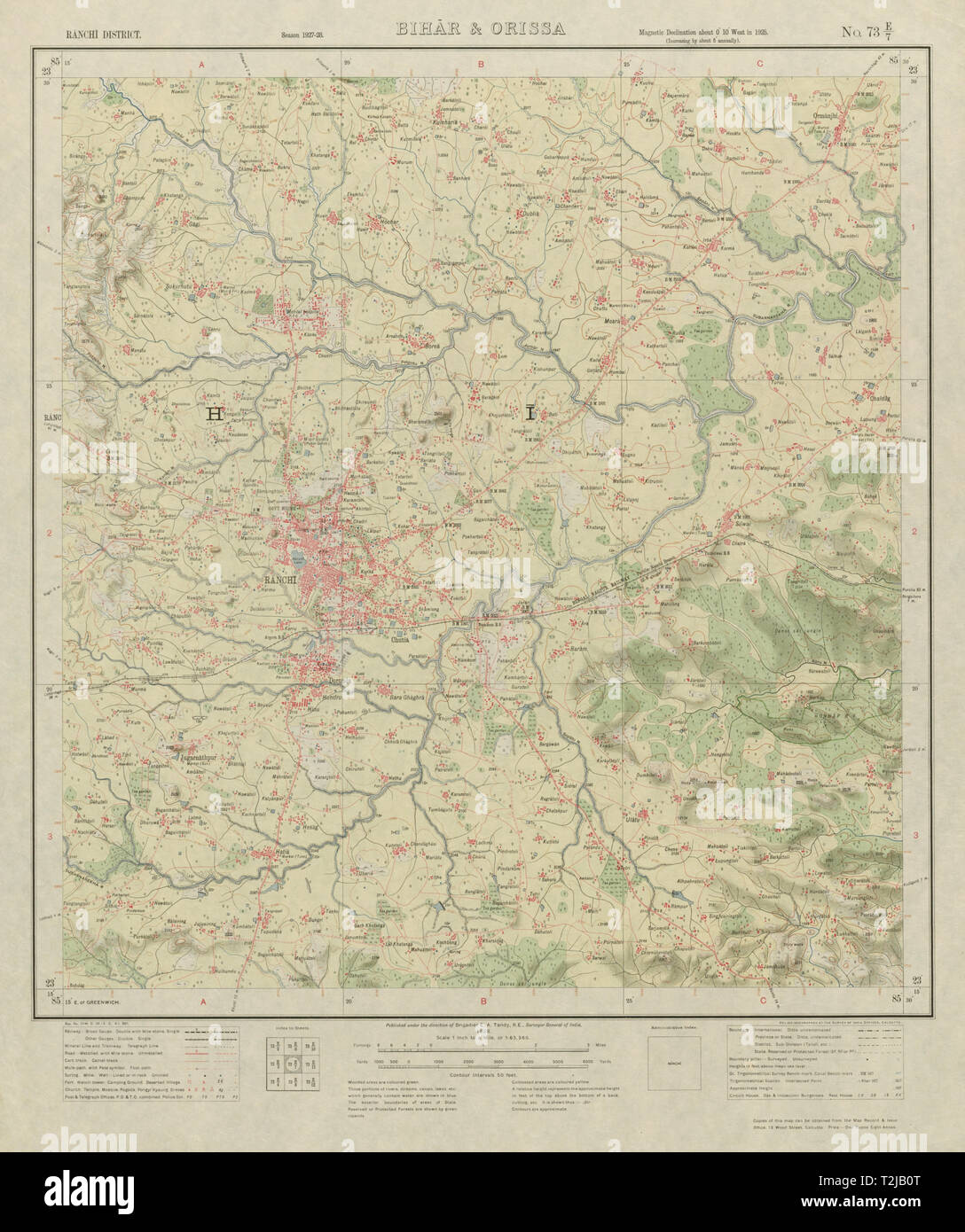 Vecchia mappa di calcutta immagini e fotografie stock ad alta ...