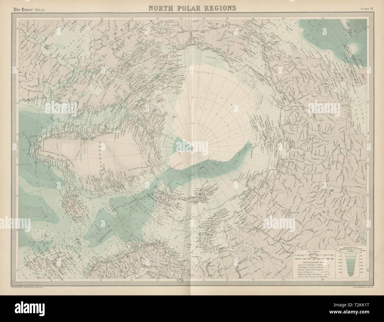 Polo nord geografico immagini e fotografie stock ad alta risoluzione ...