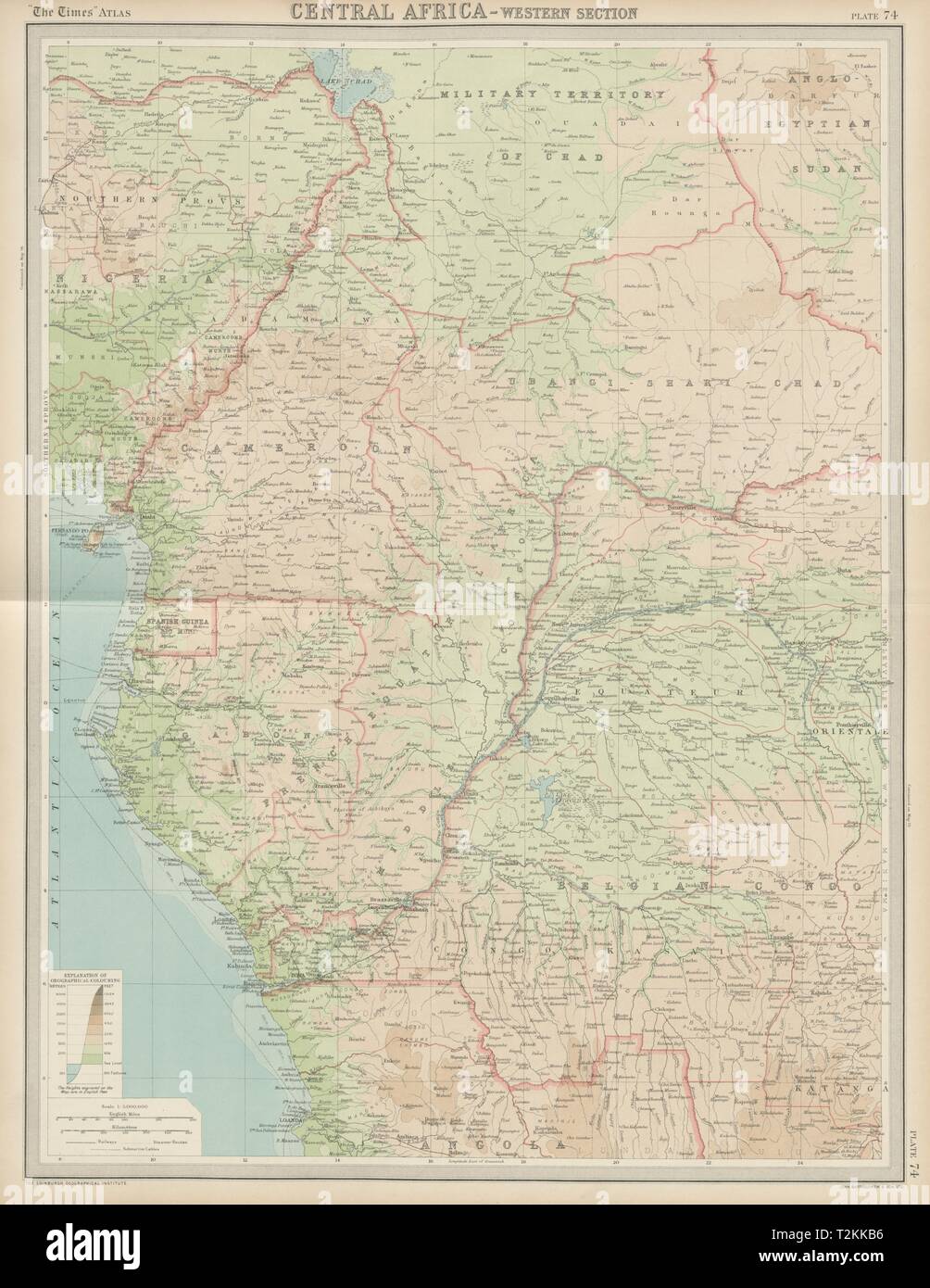 Mappa del congo belga immagini e fotografie stock ad alta risoluzione ...