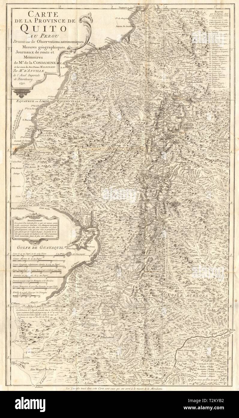 Quito mappa immagini e fotografie stock ad alta risoluzione - Alamy