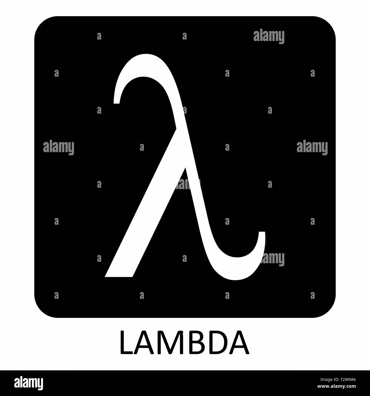 Lambda lettera greca immagini e fotografie stock ad alta risoluzione ...