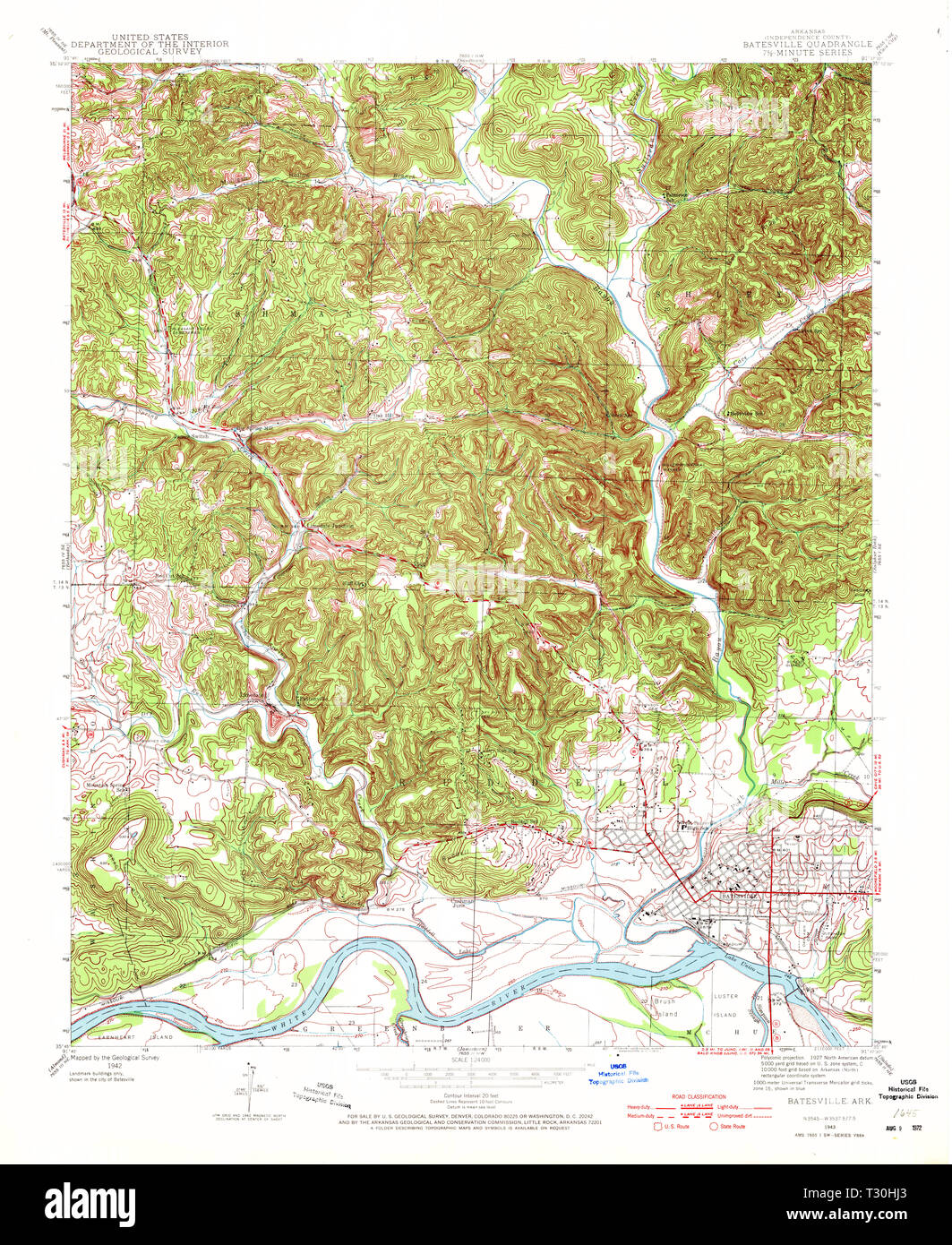 Mappa di batesville immagini e fotografie stock ad alta risoluzione - Alamy
