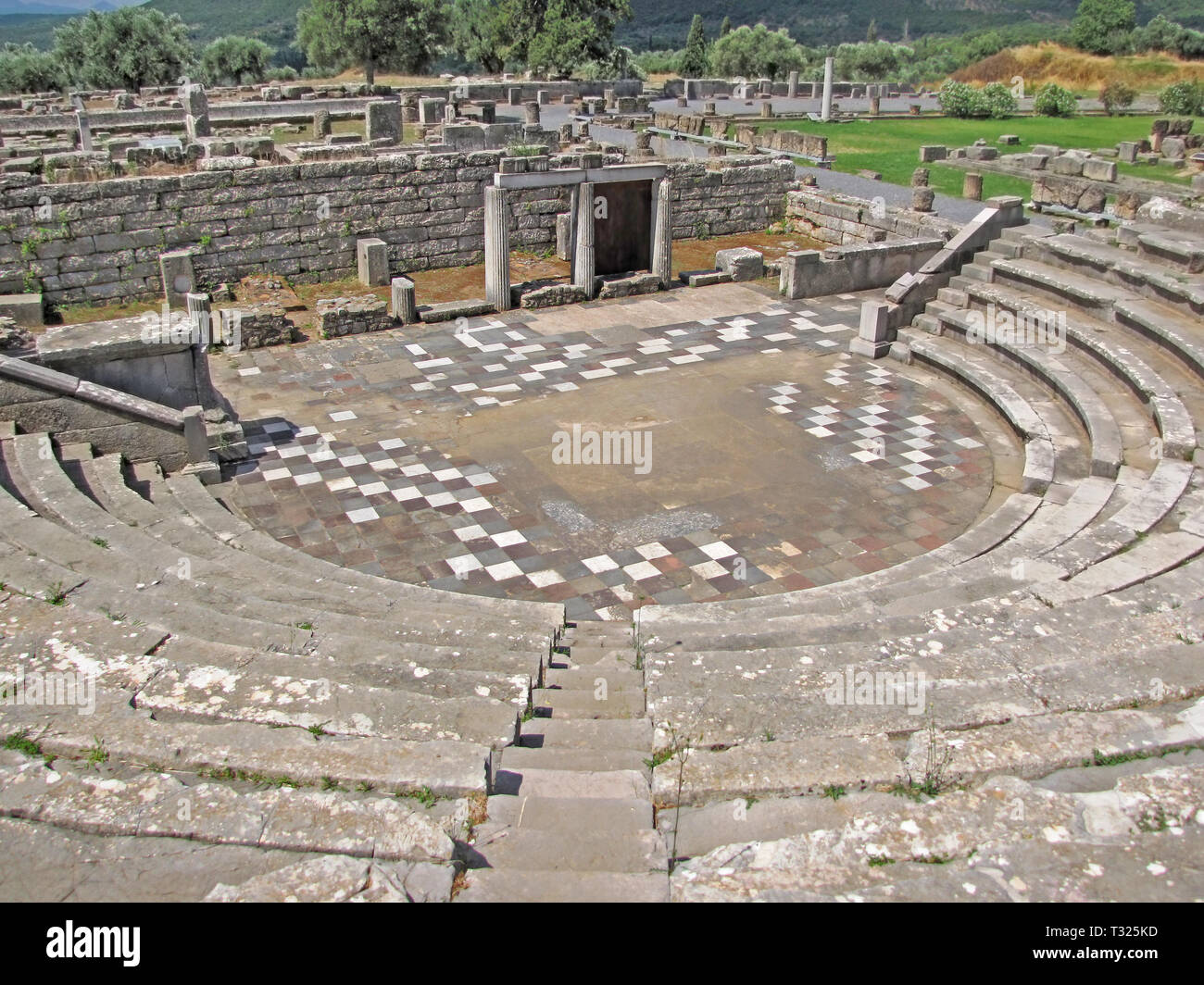 L'antica città greca di Messinia Peloponneso Grecia - famoso greco ...