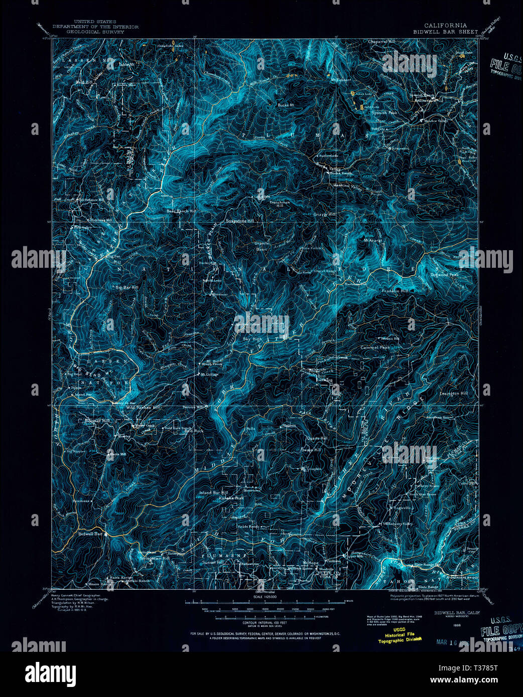 Mappa bidwell immagini e fotografie stock ad alta risoluzione - Alamy
