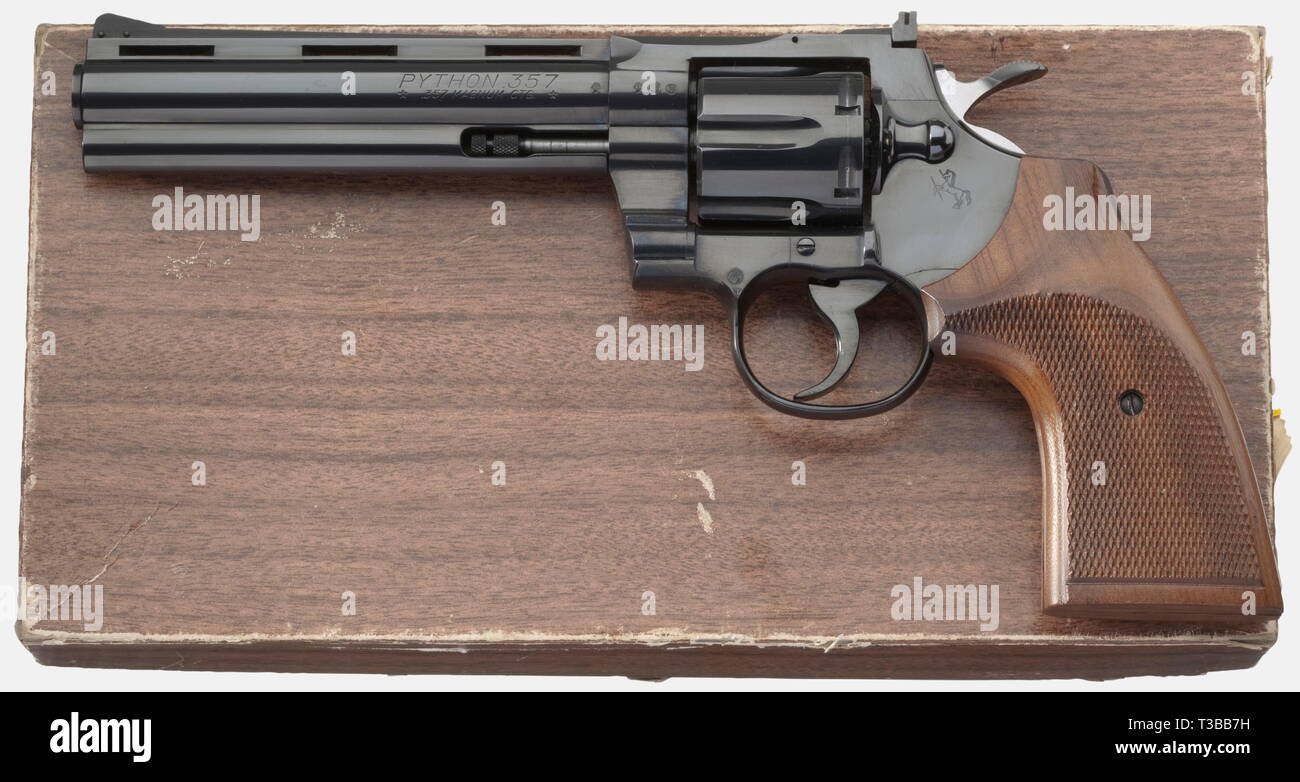 Armi di piccolo calibro, revolver Colt Python modello 1955, calibro .357 Magnum, Additional ...