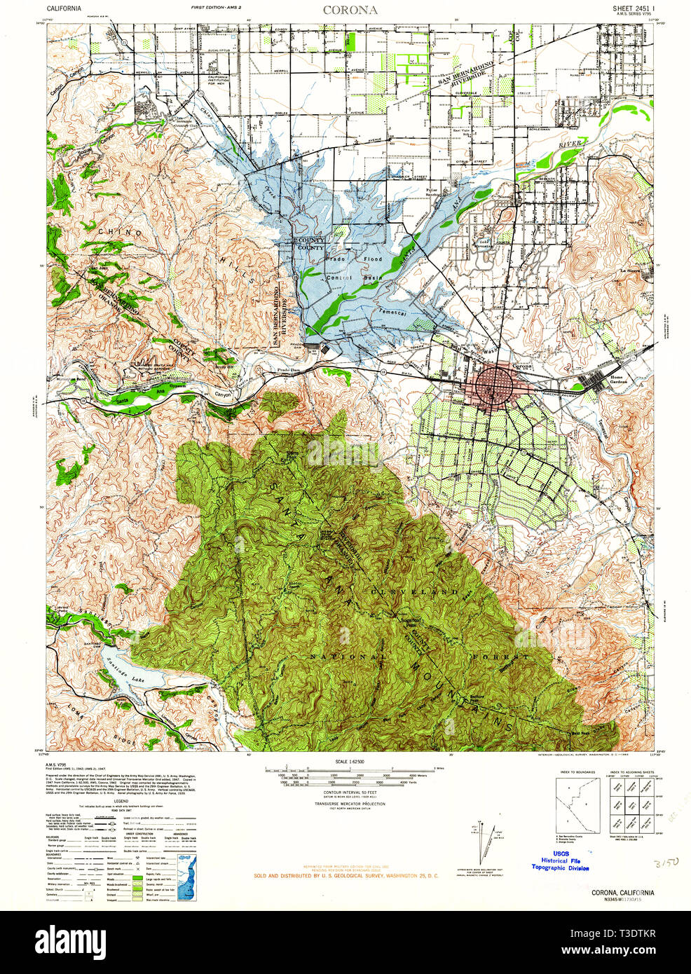 Mappa della corona della california immagini e fotografie stock ad alta ...