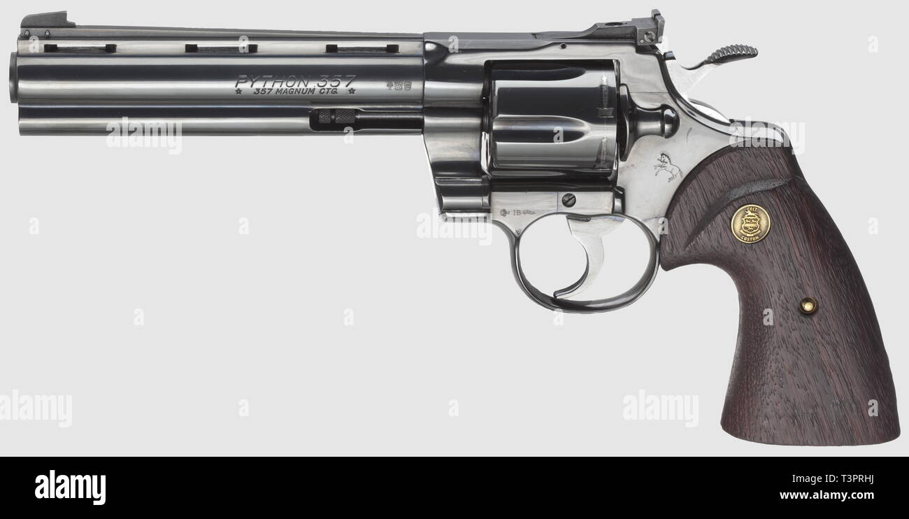 Armi di piccolo calibro, revolver Colt Python modello 1955, calibro ...