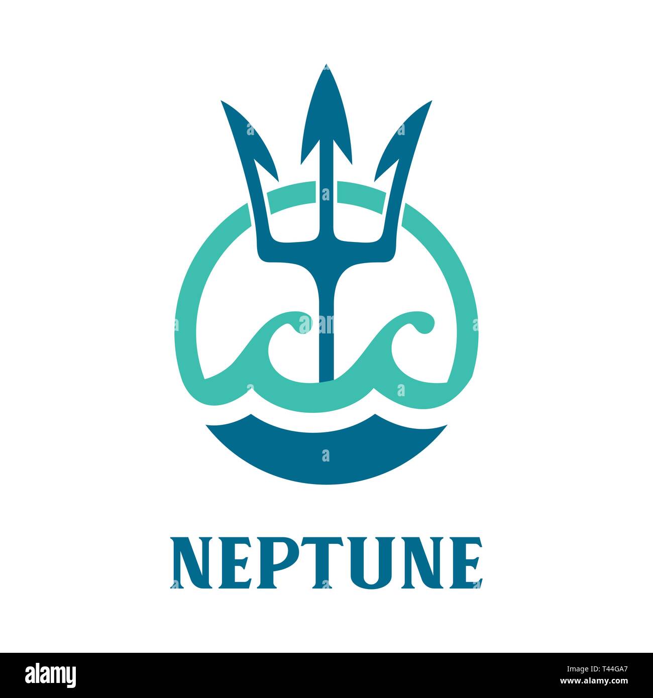 Tridente nettuno Immagini Vettoriali Stock - Alamy