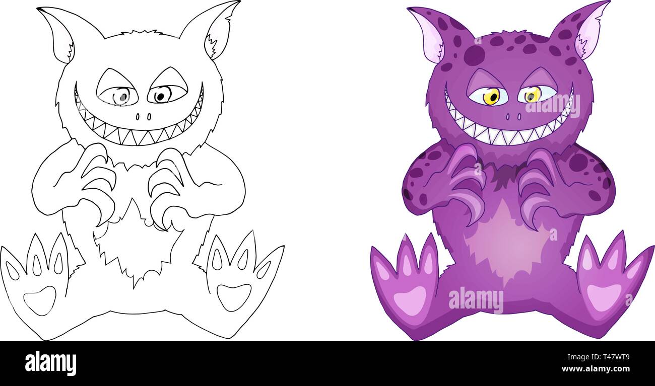 Cartoon demon immagini e fotografie stock ad alta risoluzione - Alamy