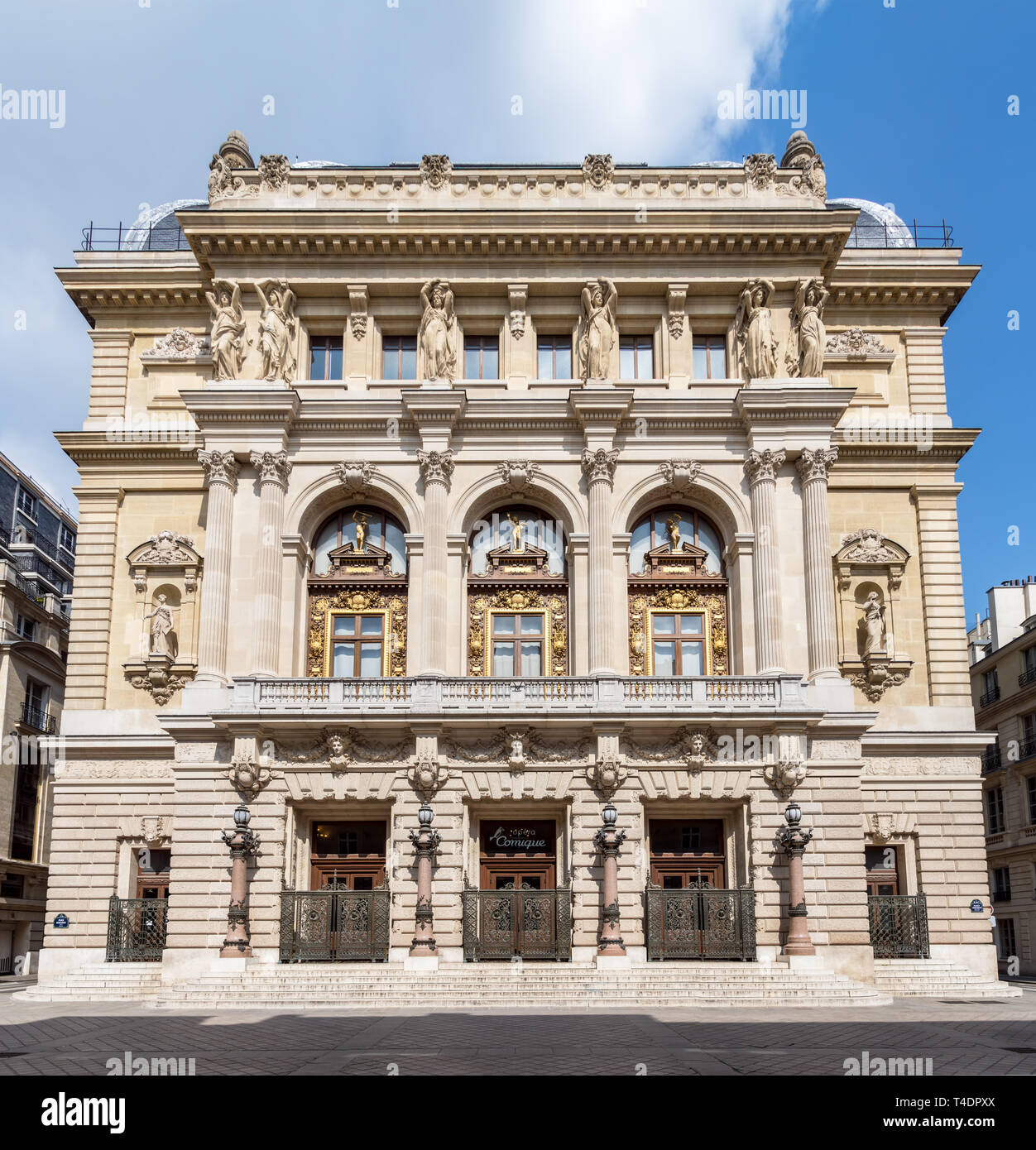 Le théâtre de l’opéra comique immagini e fotografie stock ad alta ...