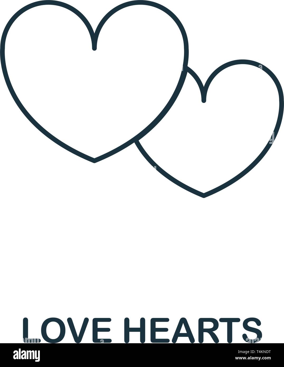 Contorno di cuori immagini e fotografie stock ad alta risoluzione - Alamy