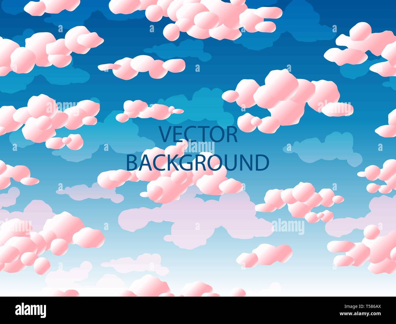 Pink wallpaper night sky cartoon immagini e fotografie stock ad alta ...