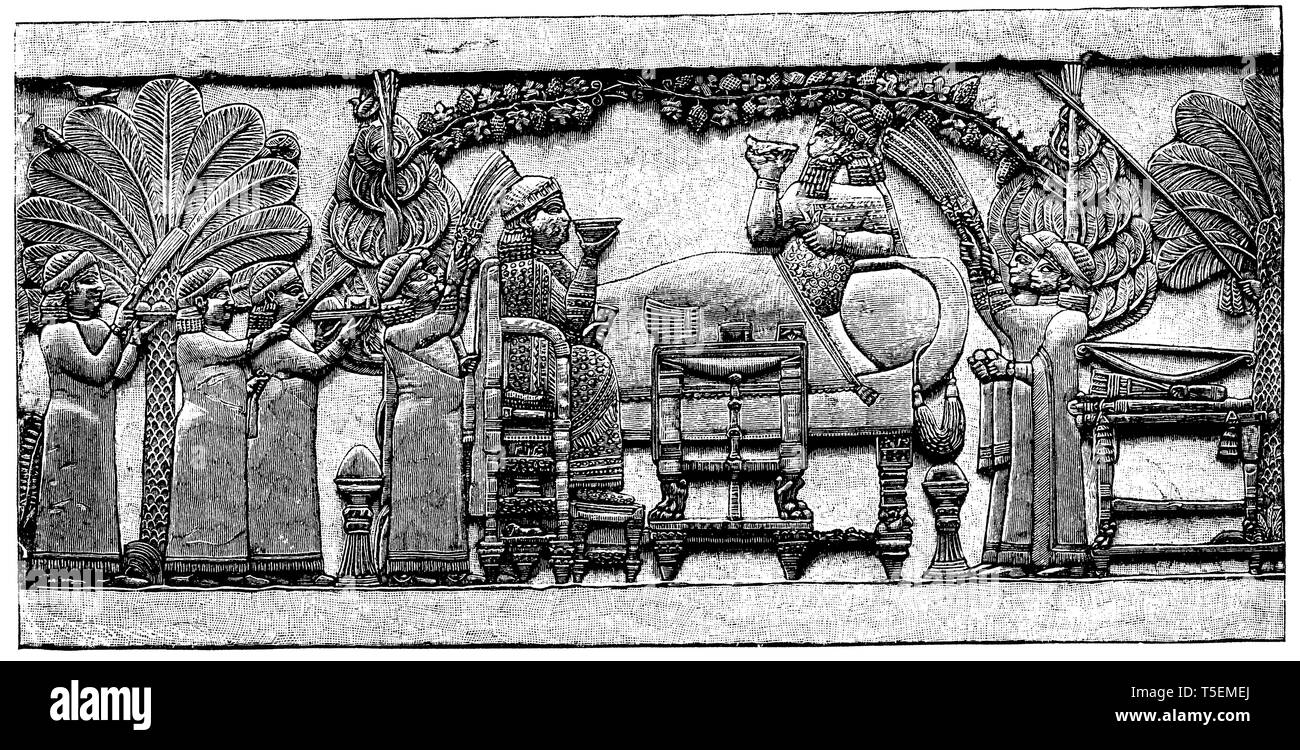 Assurbanipal british museum immagini e fotografie stock ad alta ...