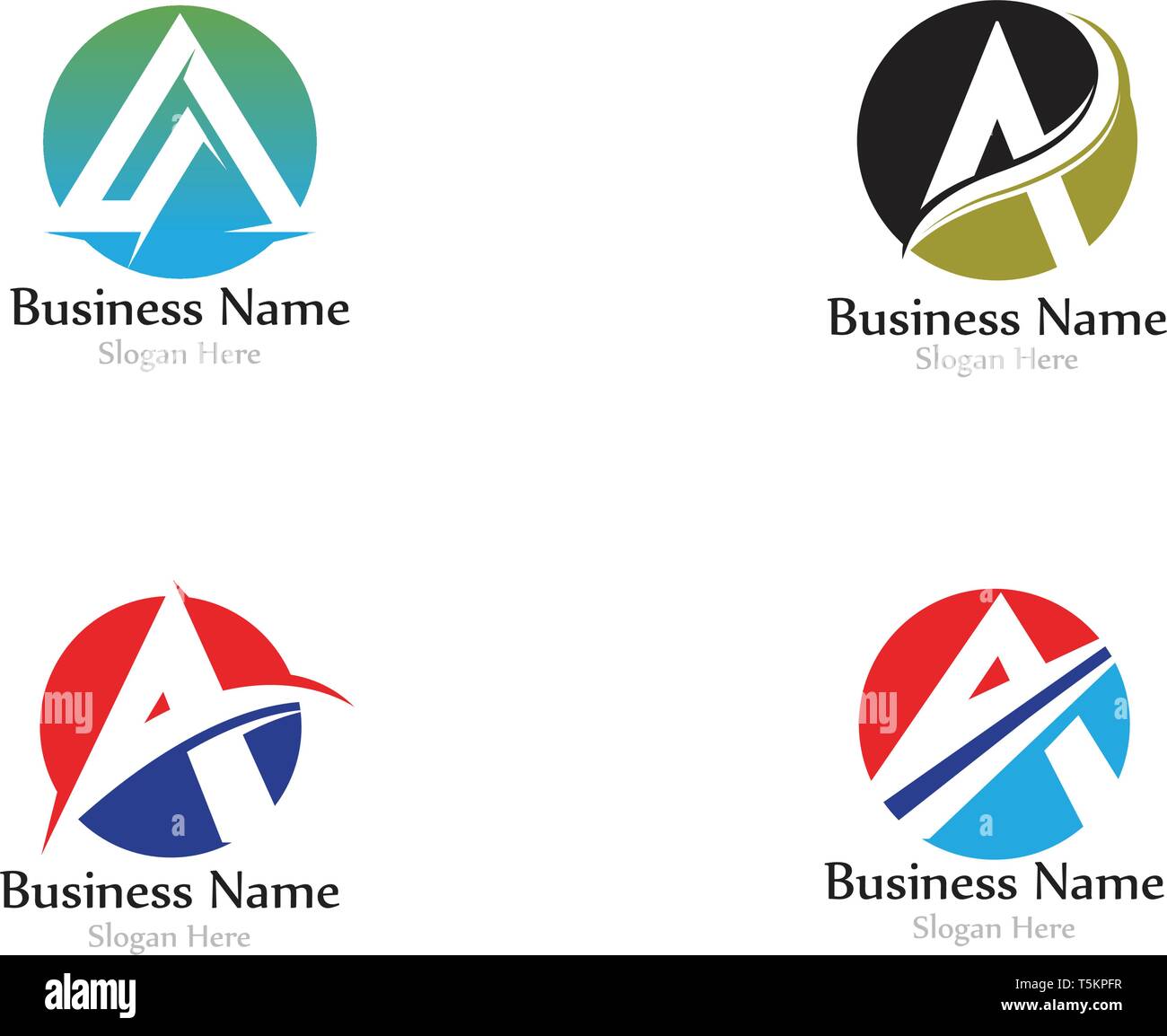 Lettera a stilizzato logo Immagini Vettoriali Stock - Pagina 2 - Alamy