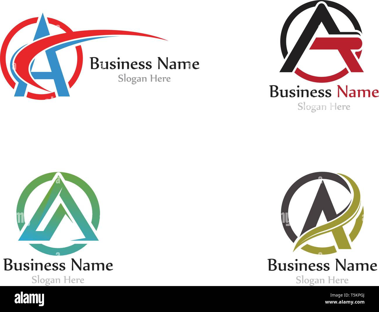 Lettera a stilizzato logo Immagini Vettoriali Stock - Pagina 2 - Alamy