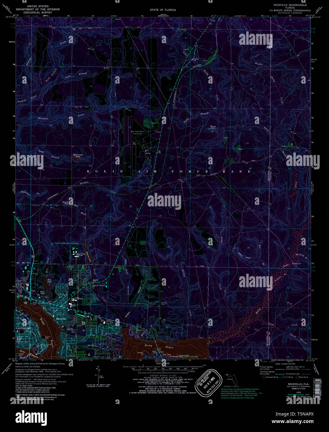 Mappa di niceville immagini e fotografie stock ad alta risoluzione - Alamy