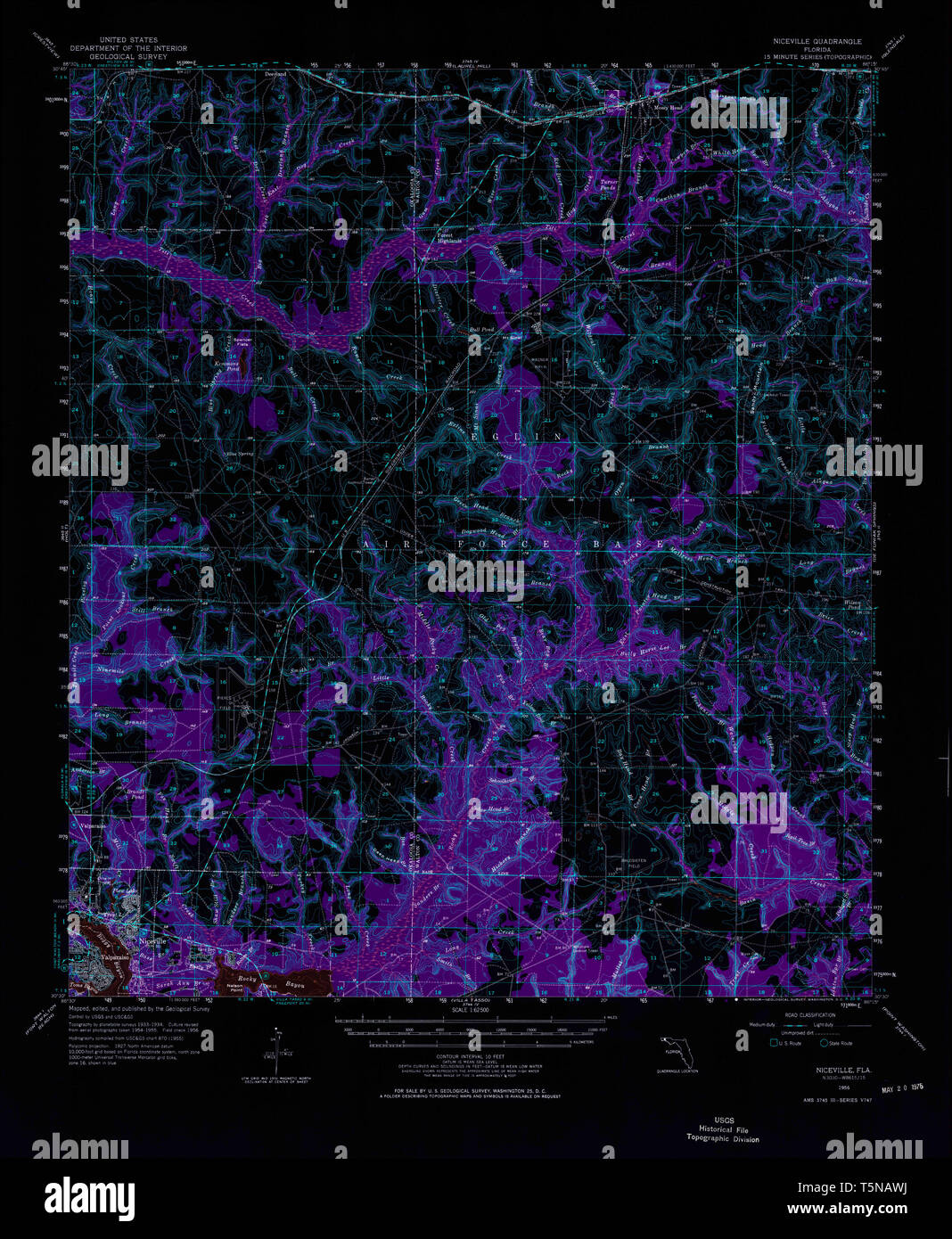 Mappa di niceville immagini e fotografie stock ad alta risoluzione - Alamy