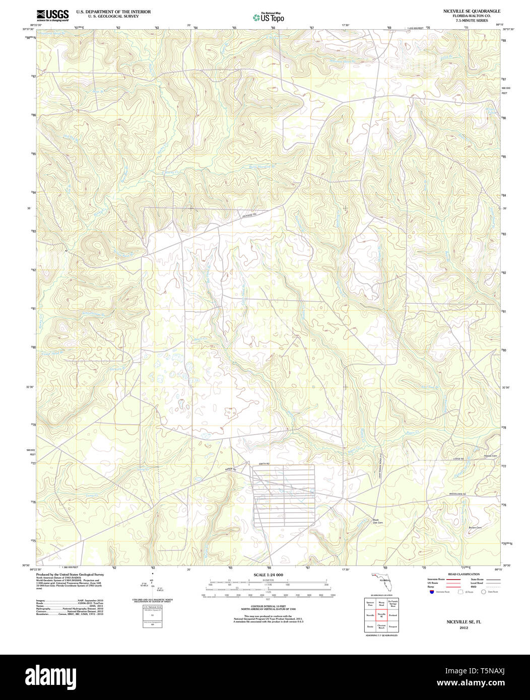 Mappa di niceville immagini e fotografie stock ad alta risoluzione - Alamy