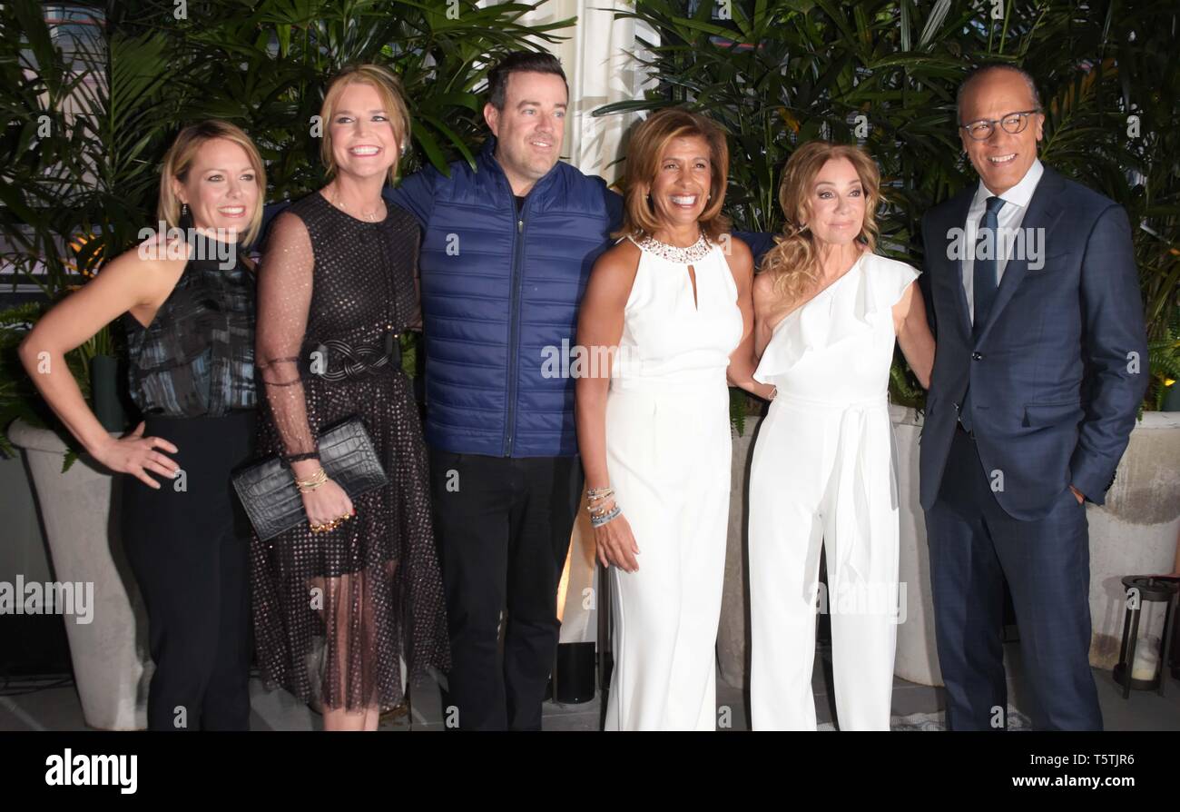 Kathie Lee Gifford la festa di arrivederci tenutosi presso il Times ...