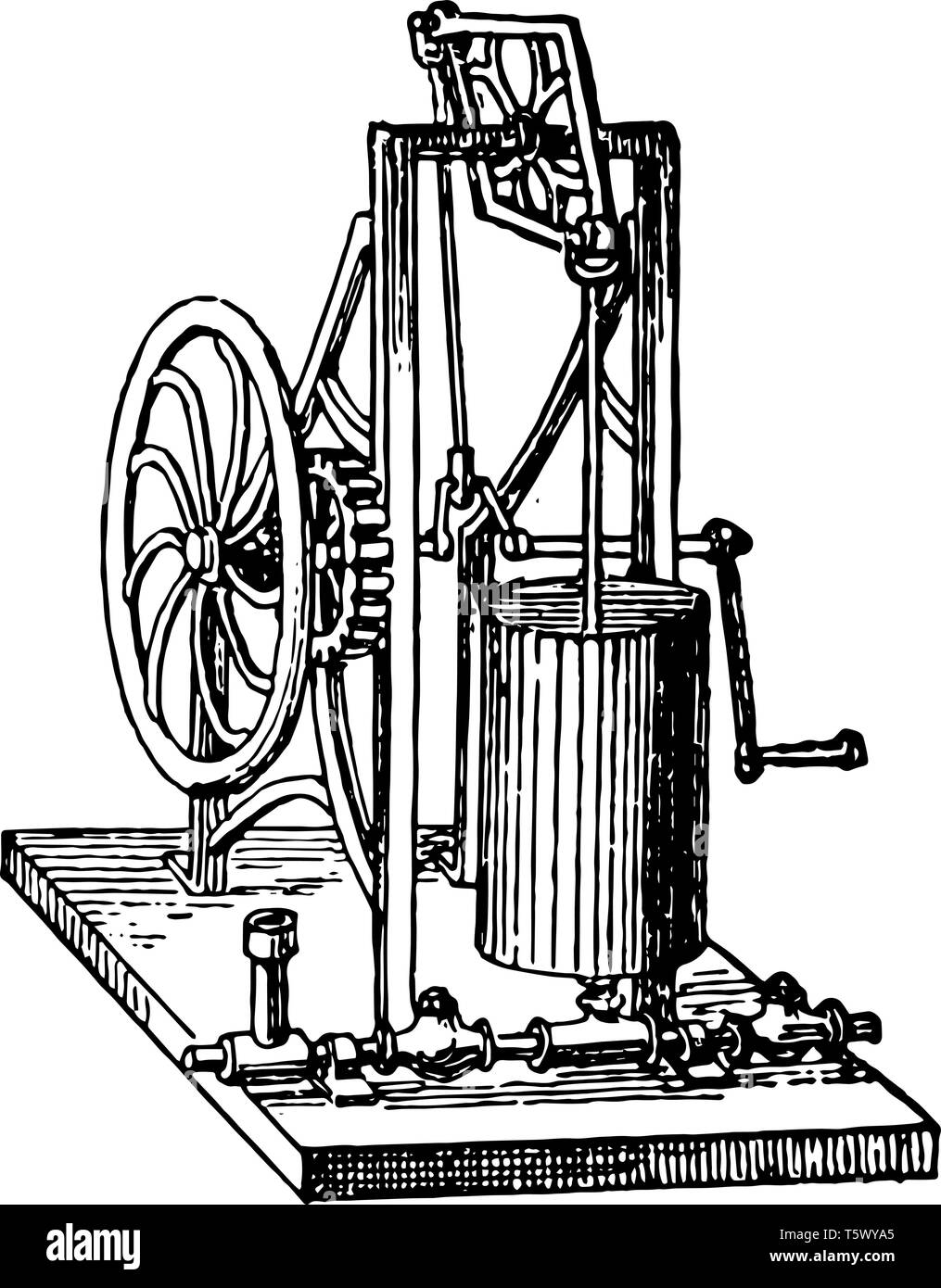 Forzare il liquido Immagini Vettoriali Stock - Alamy