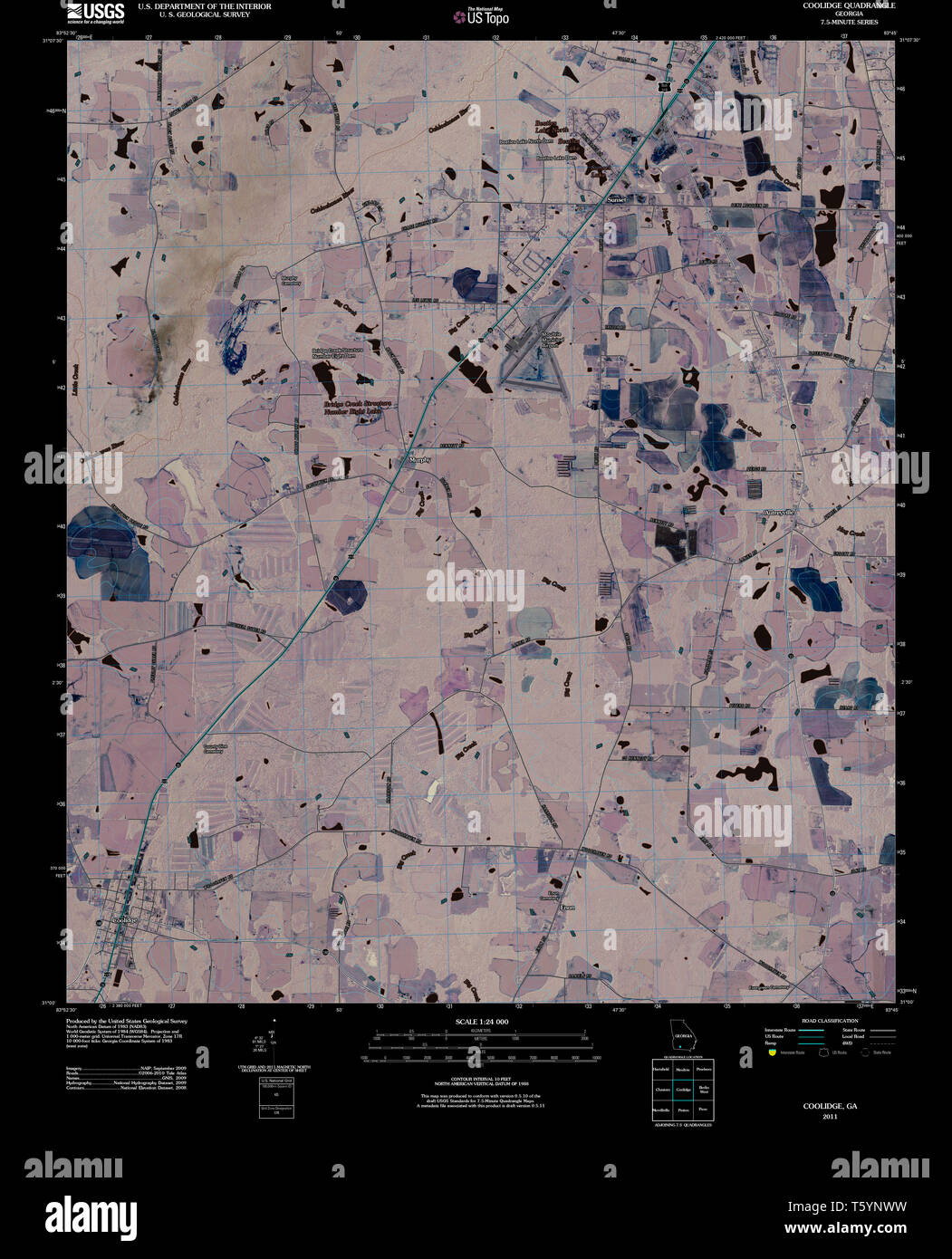 Mappa di coolidge immagini e fotografie stock ad alta risoluzione - Alamy