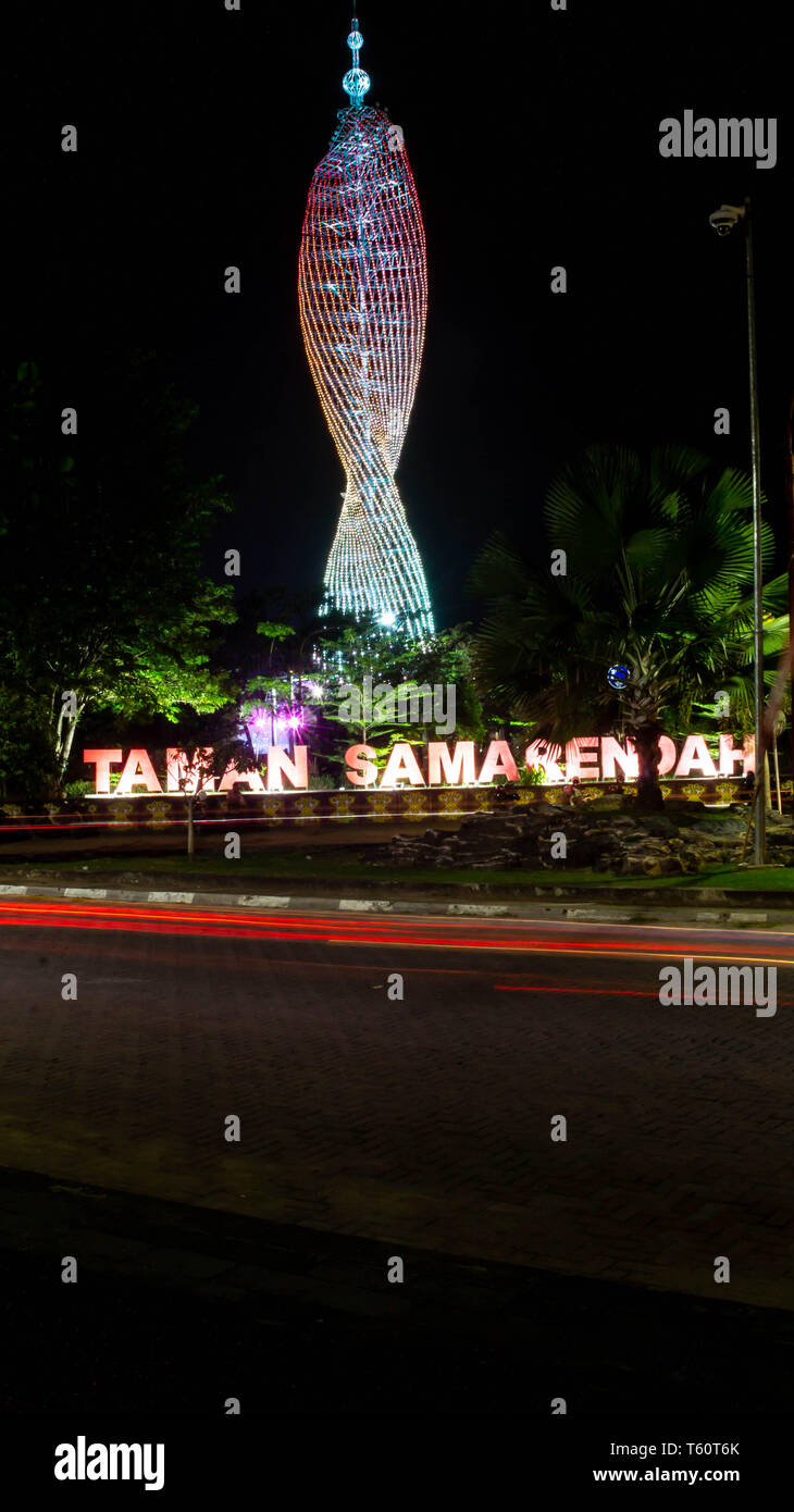 Samarinda, Kalimantan Timur/Indonesia - aprile, 20, 2019: "Taman ...