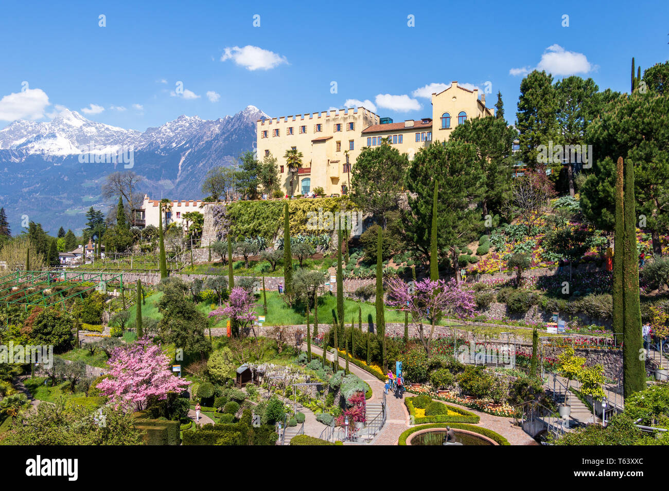 Giardini di merano immagini e fotografie stock ad alta risoluzione - Alamy