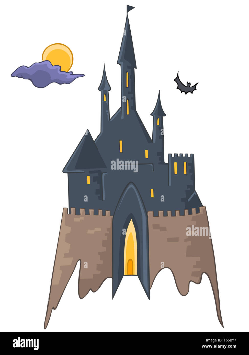 Castello dei cartoni animati immagini e fotografie stock ad alta risoluzione - Alamy