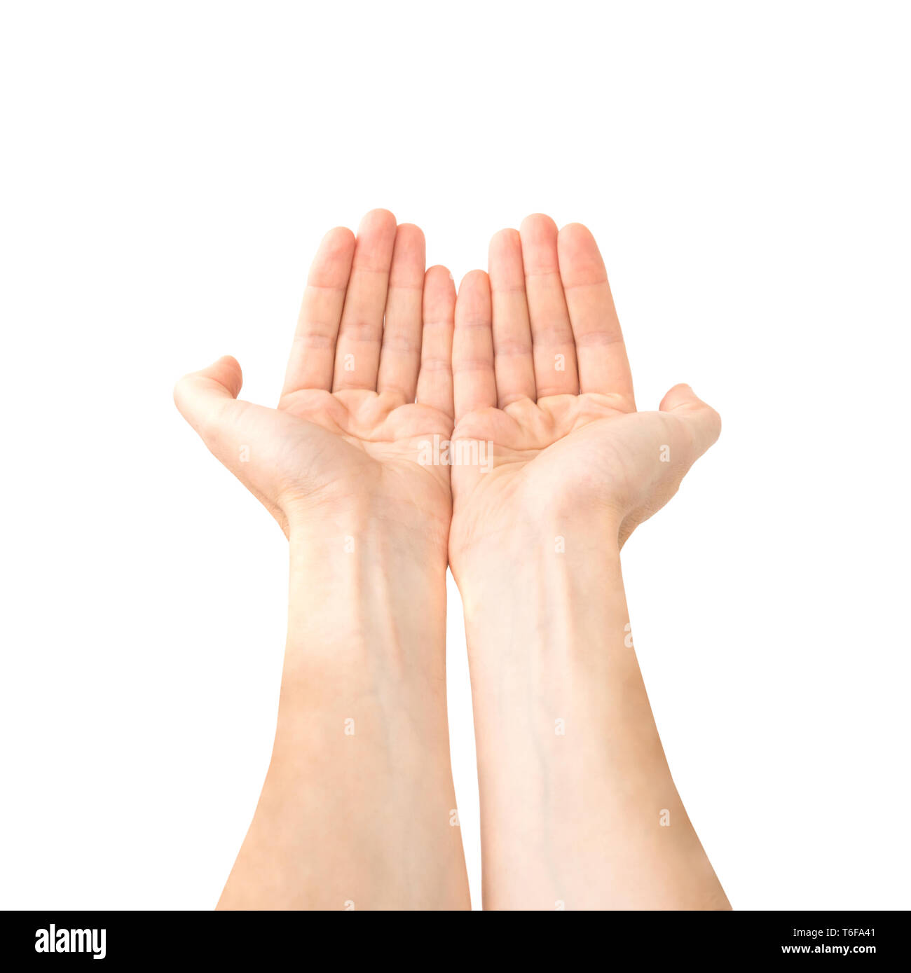 Due mani che raggiungono immagini e fotografie stock ad alta ...