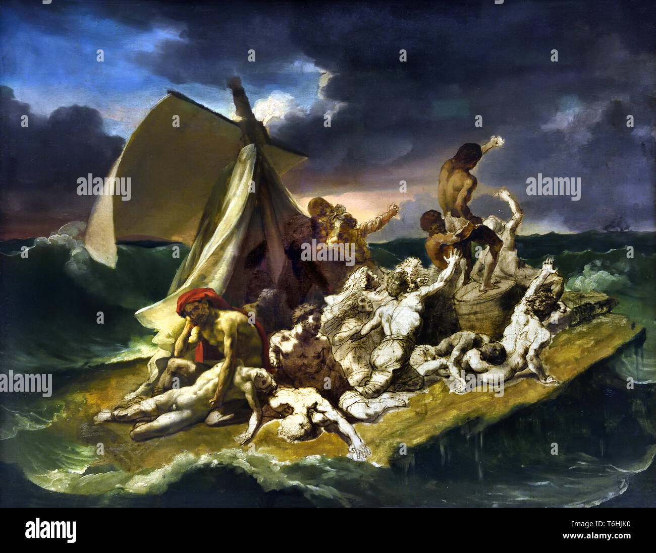 Le Radeau de la Méduse - La zattera di Medusa di 1818 - Théodore ...