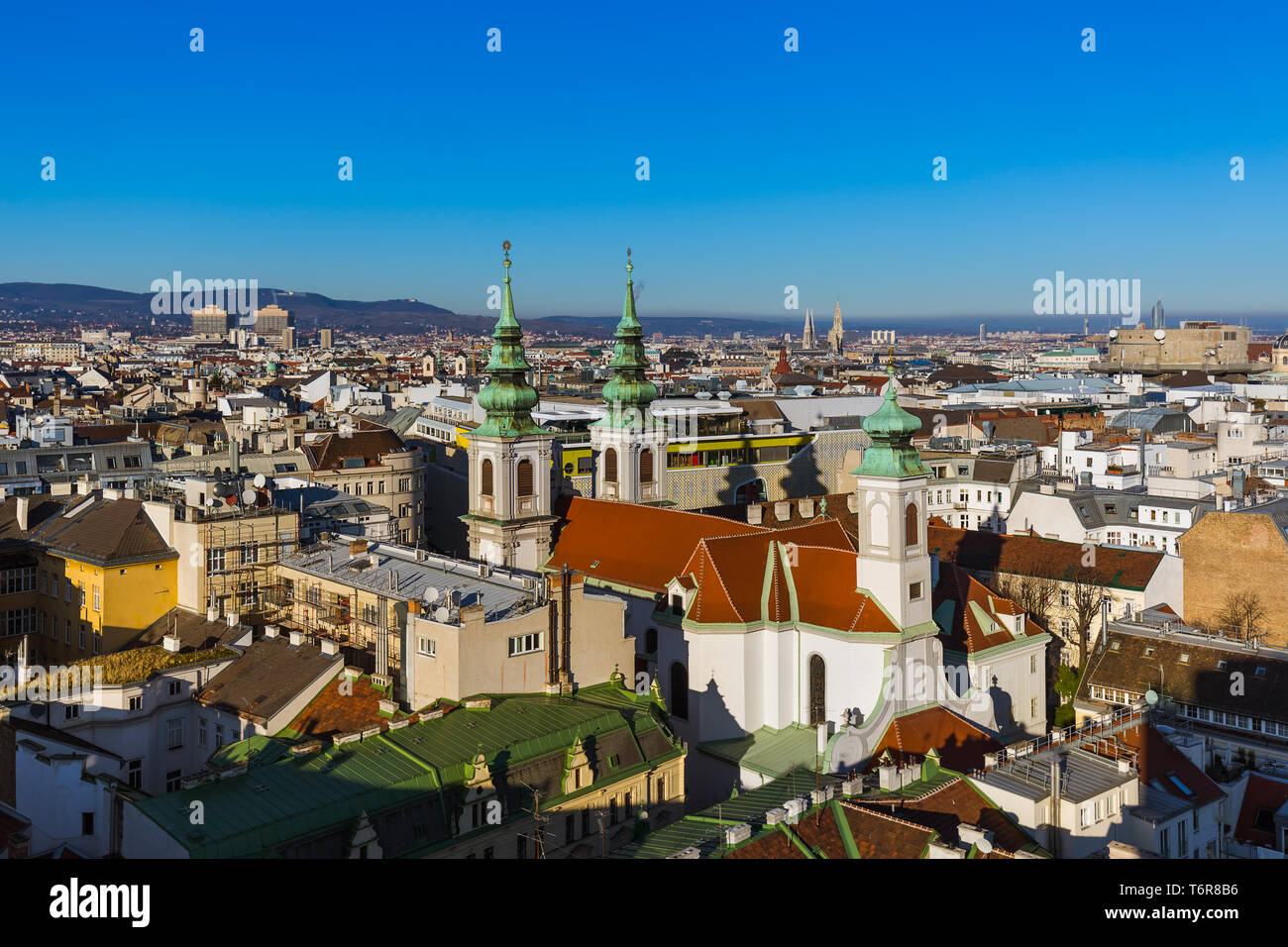 Panorama di vienna austria immagini e fotografie stock ad alta ...