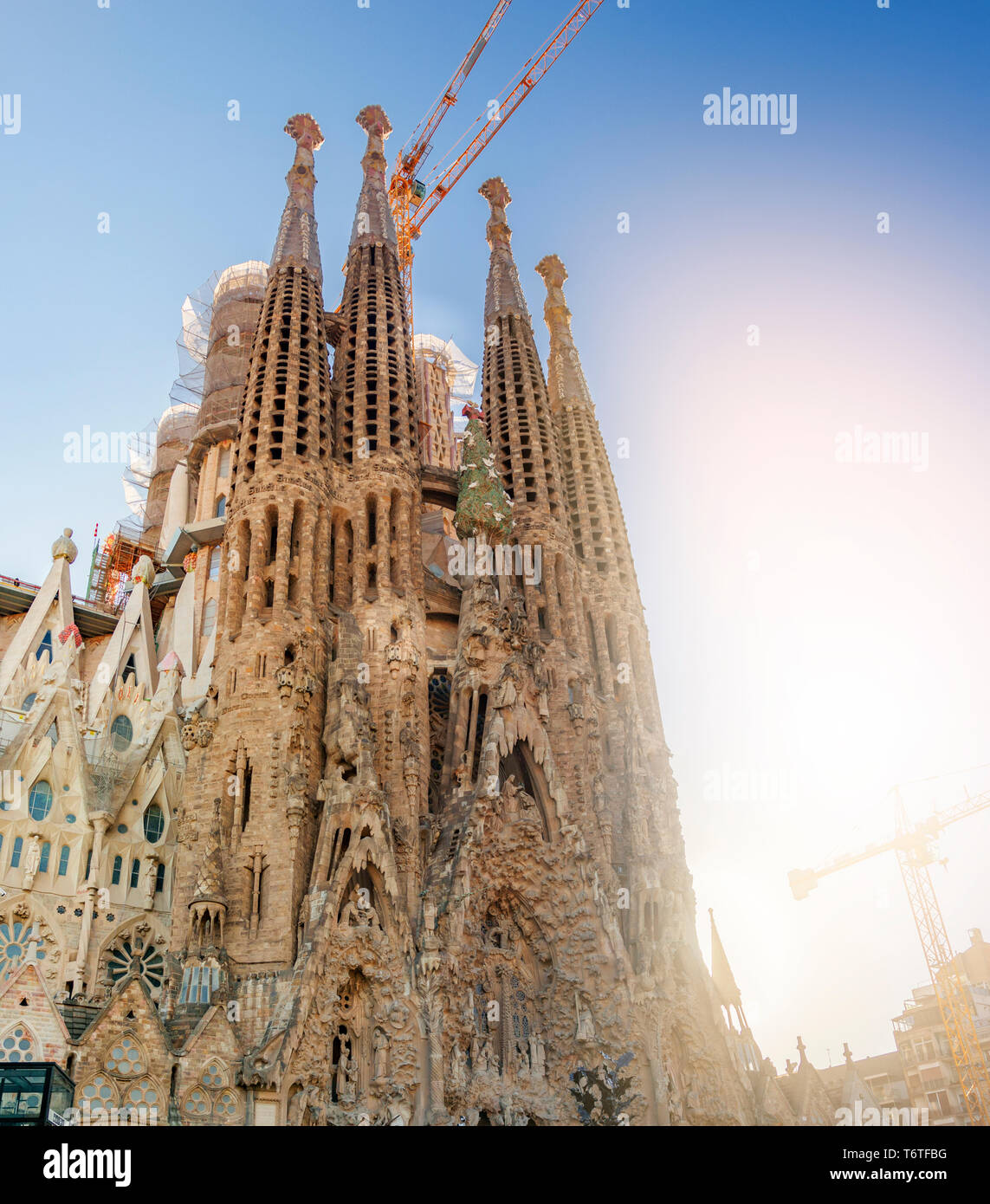 Sagrada Familia Antoni Gaudi Barcelona Immagini e Fotos Stock - Alamy