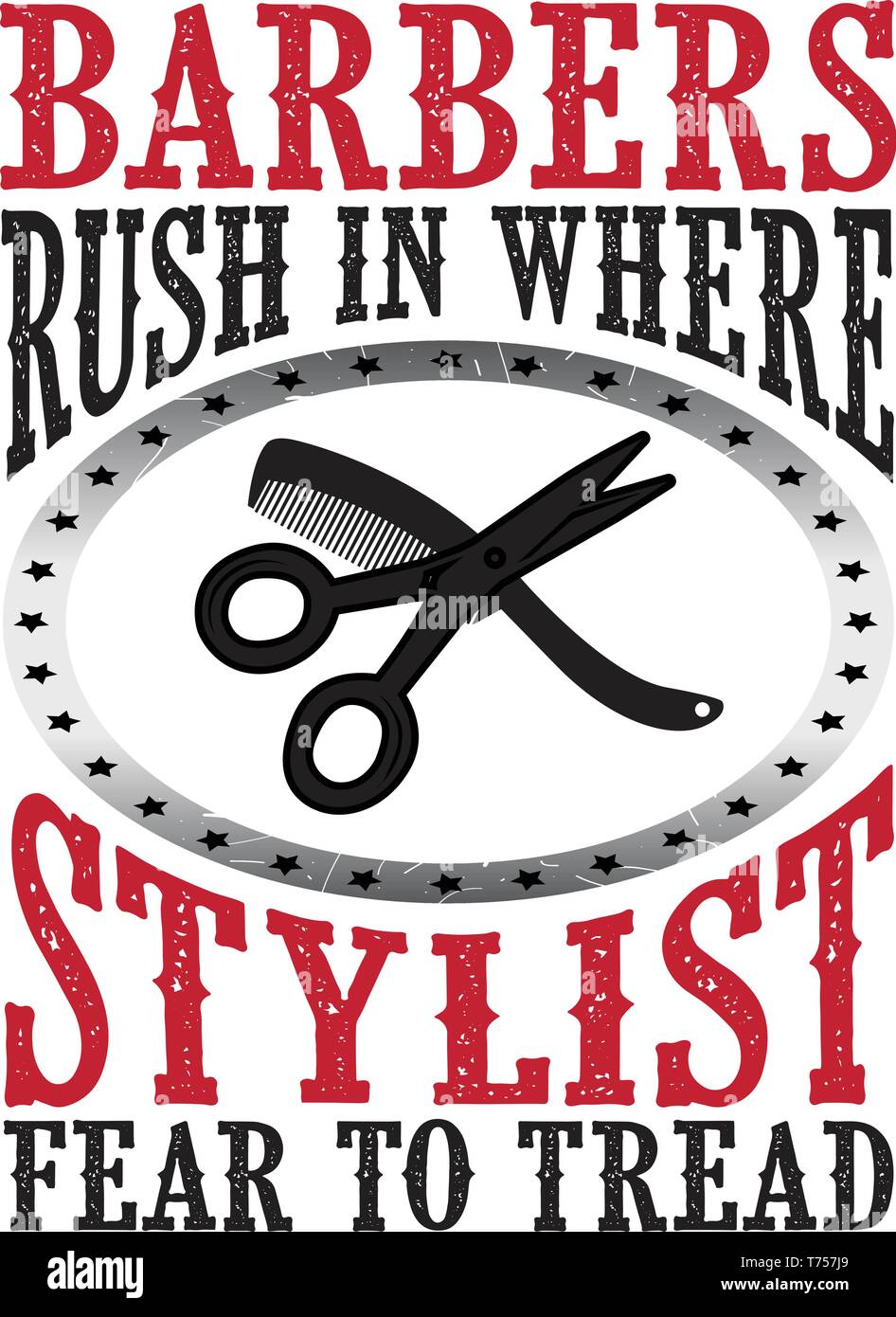 Simbolo di barbieri Immagini Vettoriali Stock - Alamy