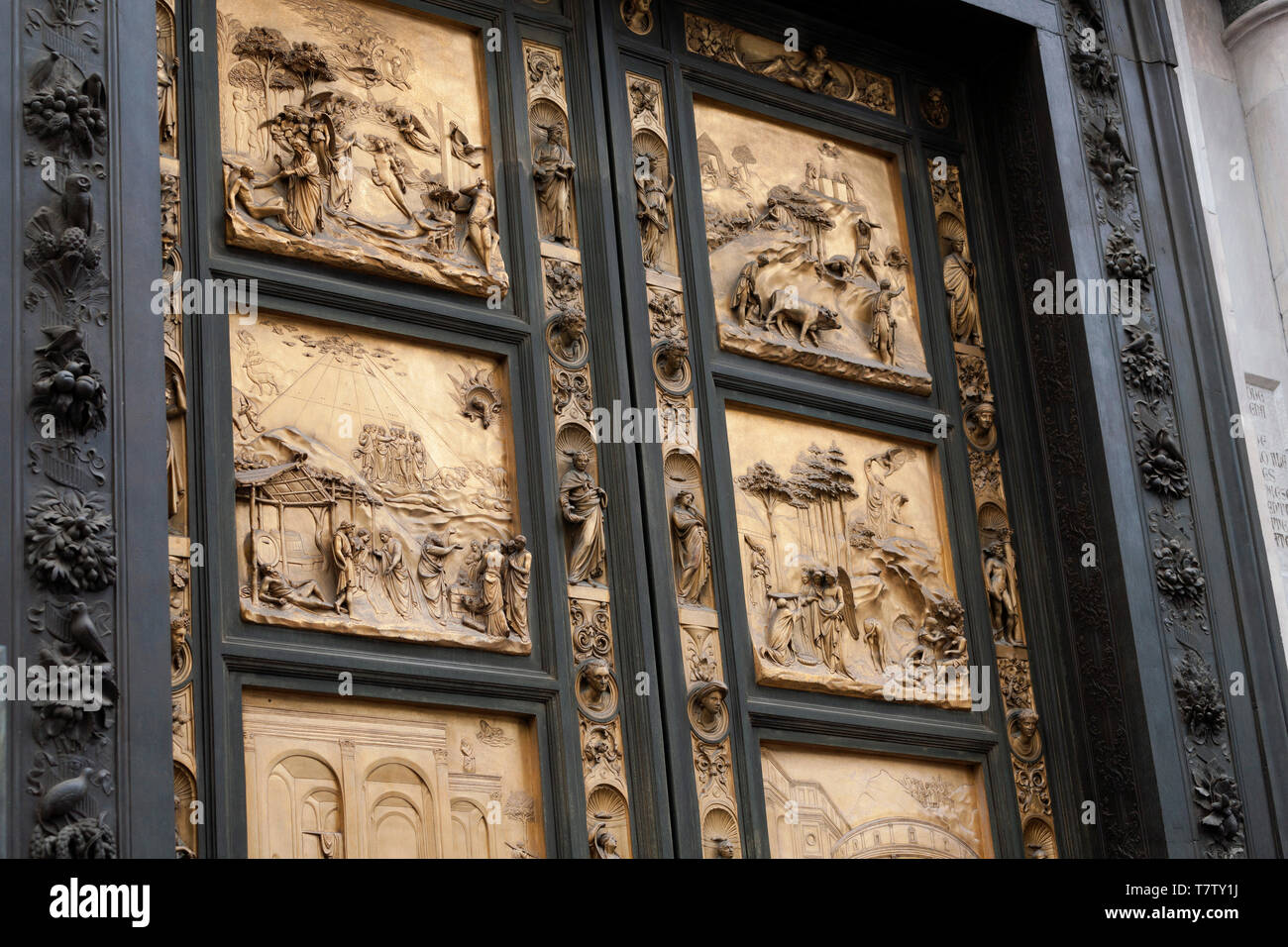 Le porte delle porte del paradiso di lorenzo ghiberti immagini e ...