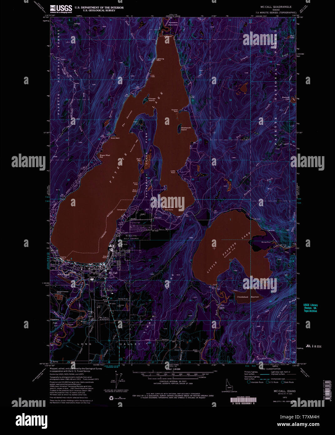 Mappa di mccall idaho immagini e fotografie stock ad alta risoluzione ...