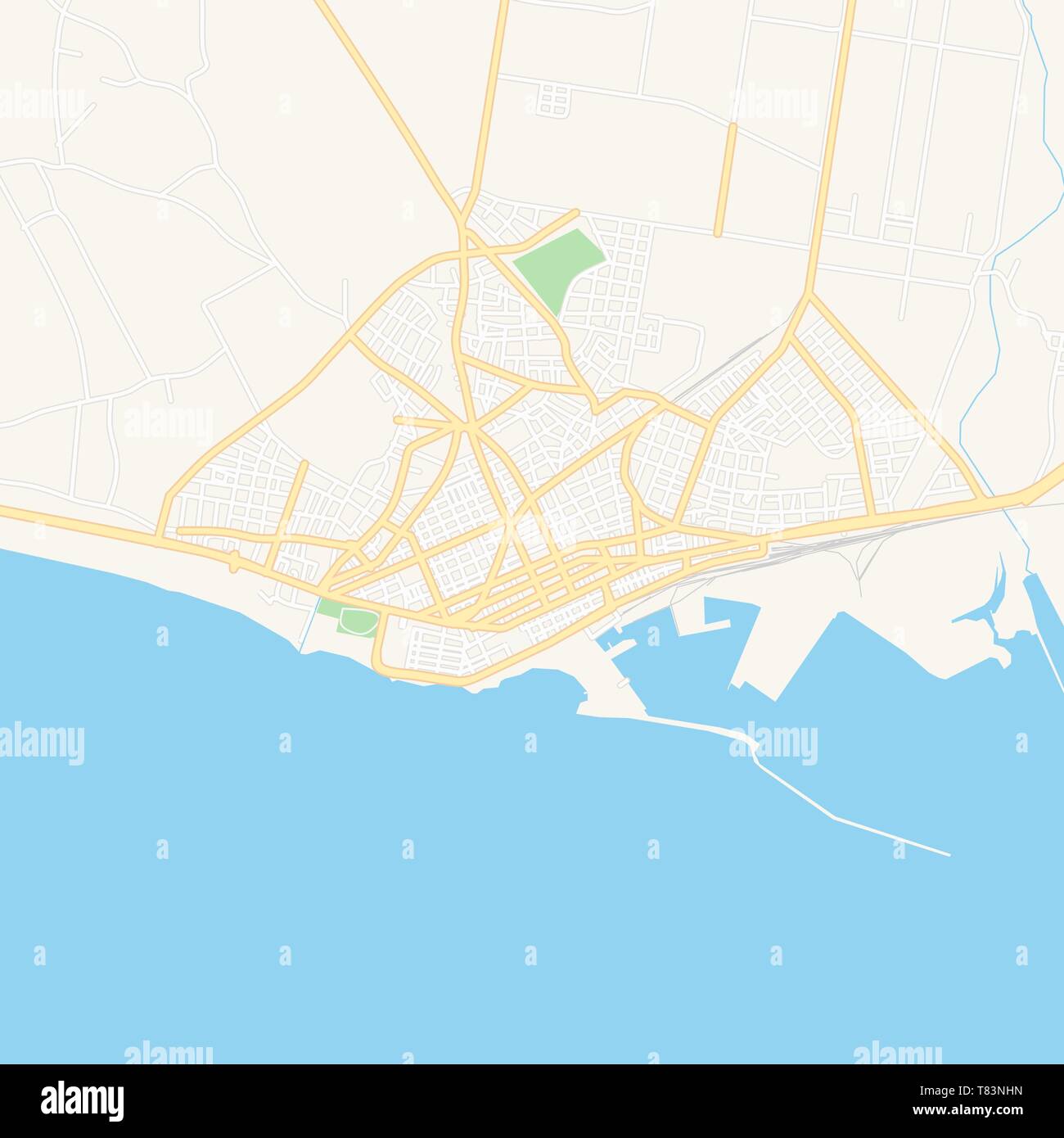 Mappa della tracia Immagini Vettoriali Stock - Alamy