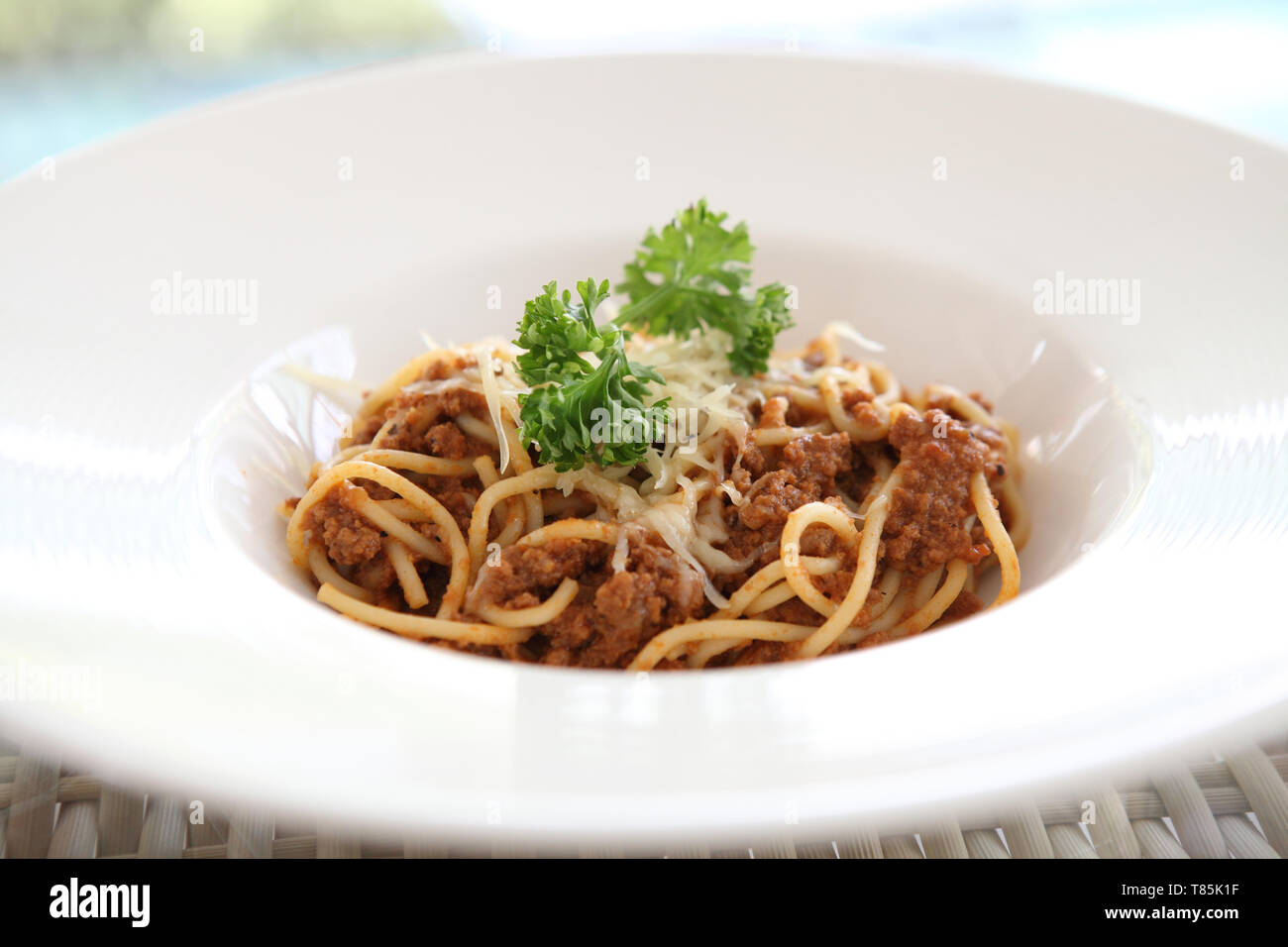Spaghetti sani alla bolognese immagini e fotografie stock ad alta ...