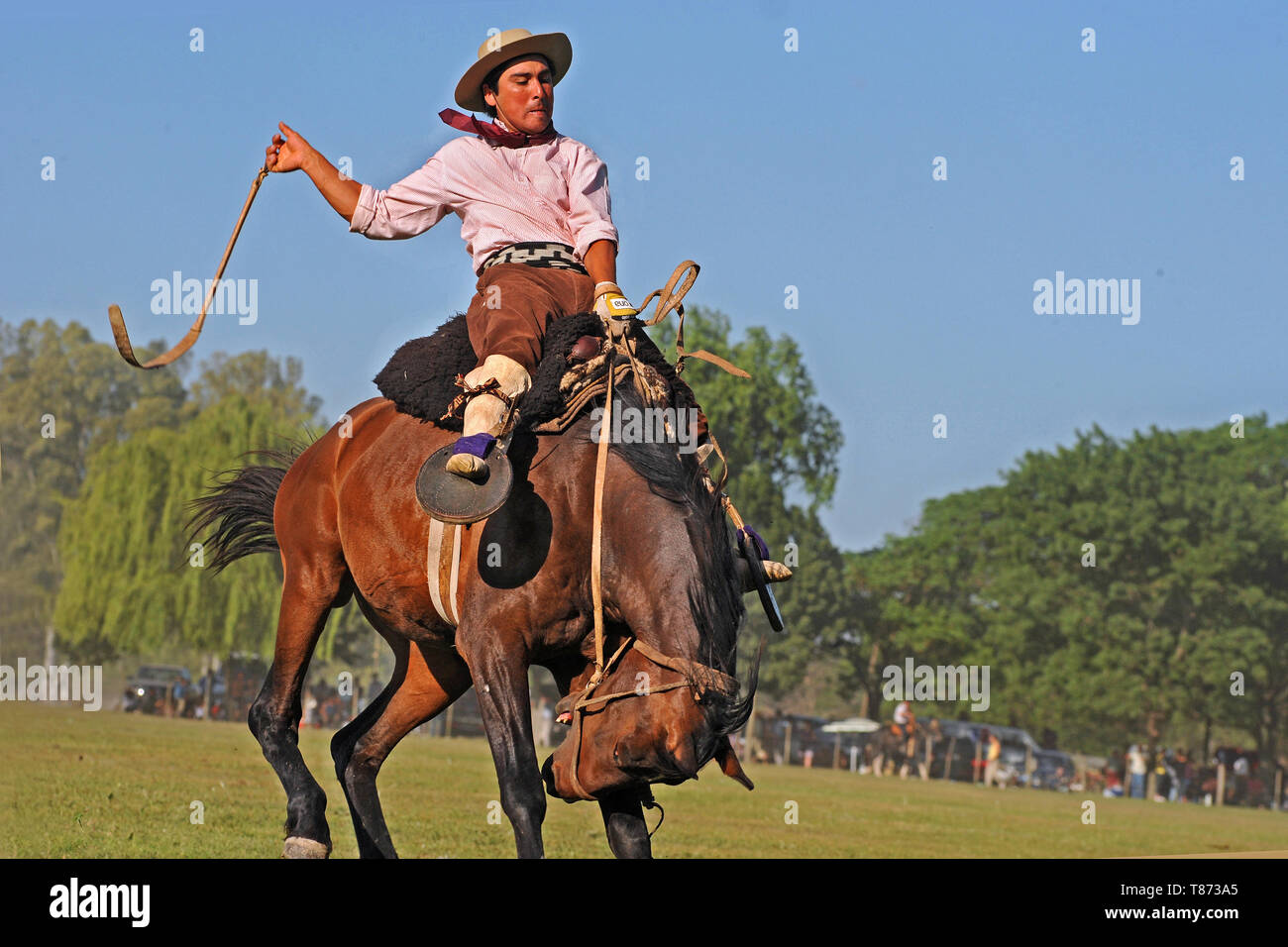 Gaucho rodeo immagini e fotografie stock ad alta risoluzione - Alamy